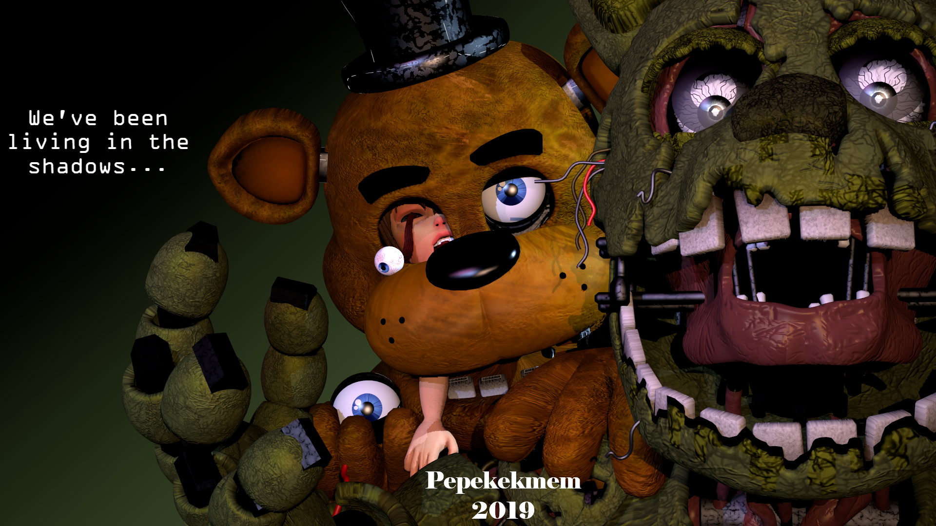 Shadow Springtrap Wallpapers - Wallpaper Cave