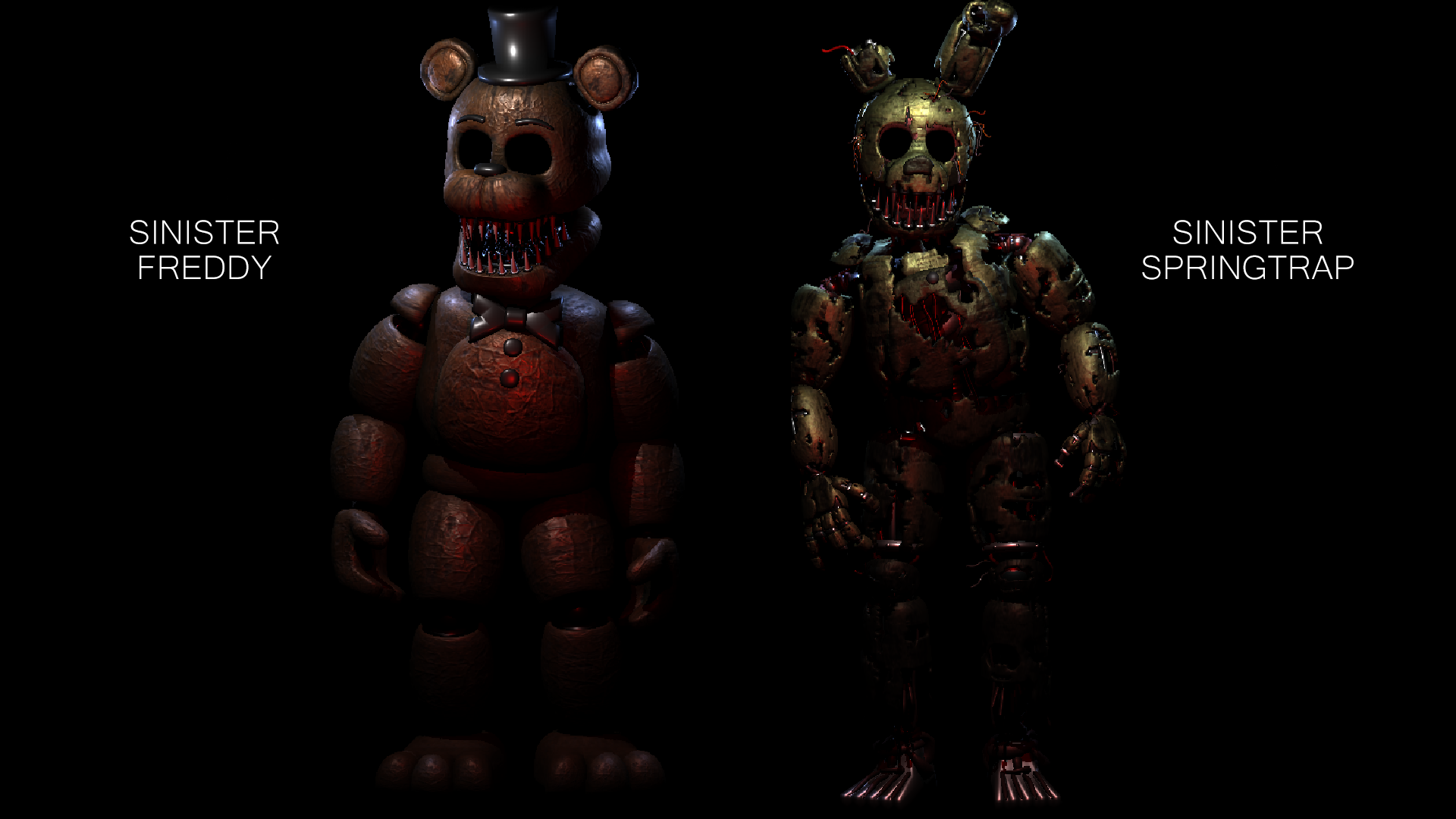 Sinister Springtrap Wallpapers - Wallpaper Cave