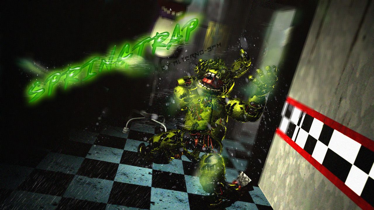 Shadow Springtrap Wallpapers - Wallpaper Cave