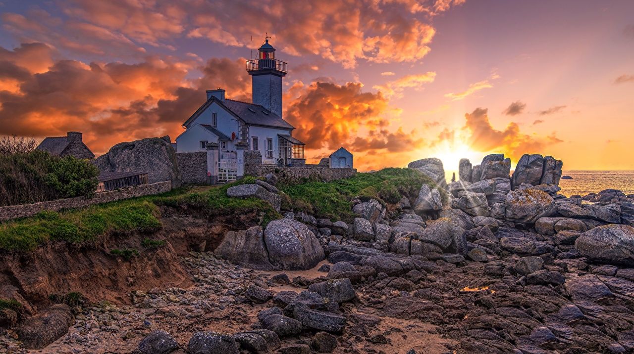Lighthouse Sunrise And Sunset Wallpapers - Wallpaper Cave