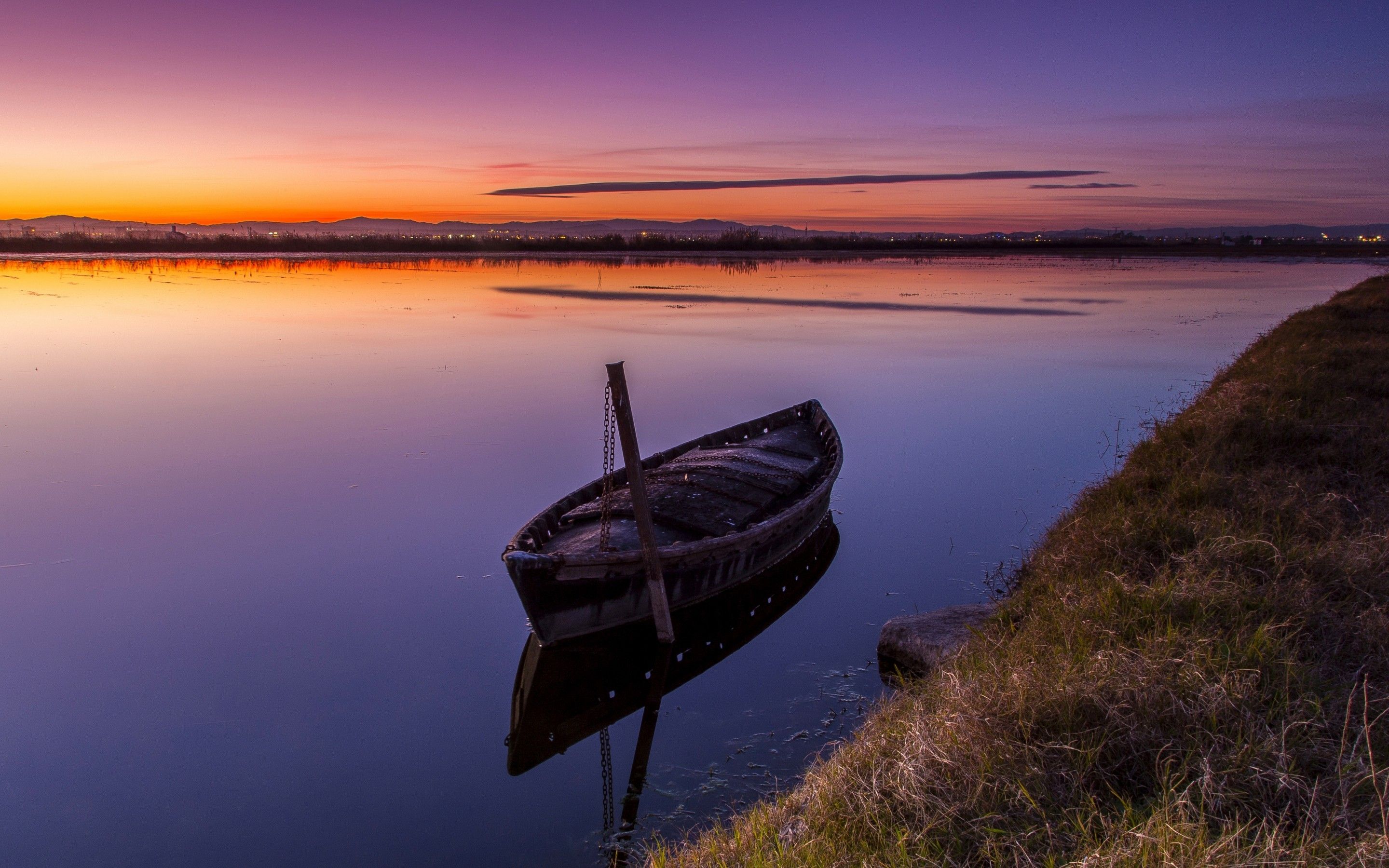 Lake Boats Reflection Wallpapers - Wallpaper Cave