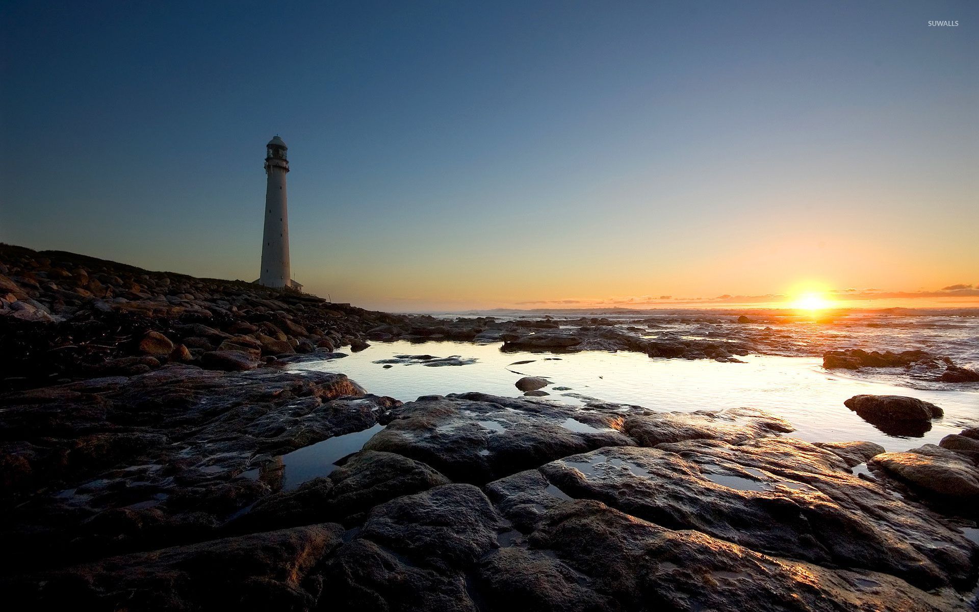 Lighthouse Sunrise And Sunset Wallpapers - Wallpaper Cave