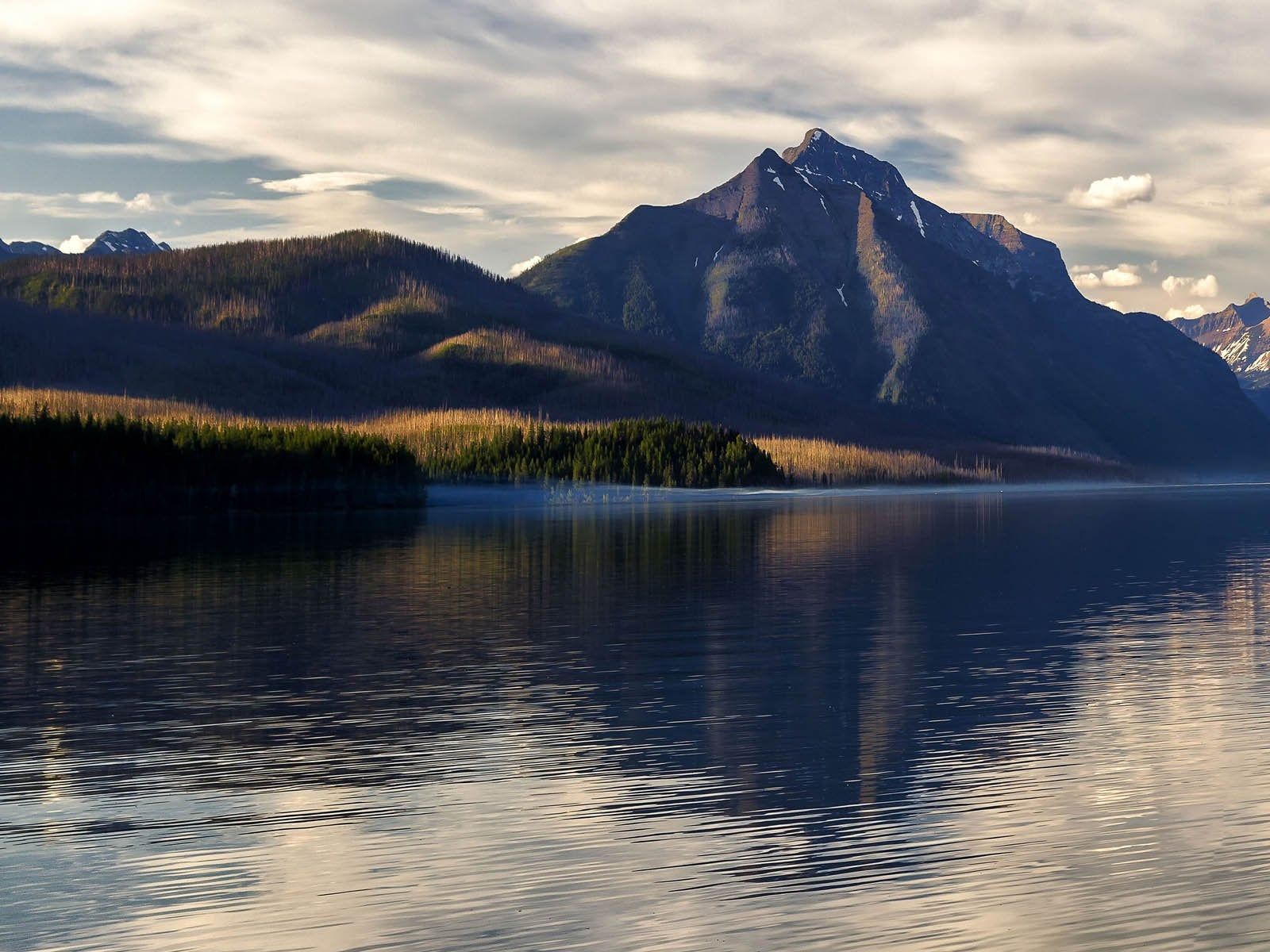 McDonald Lake Glacier National Park Wallpapers - Wallpaper Cave