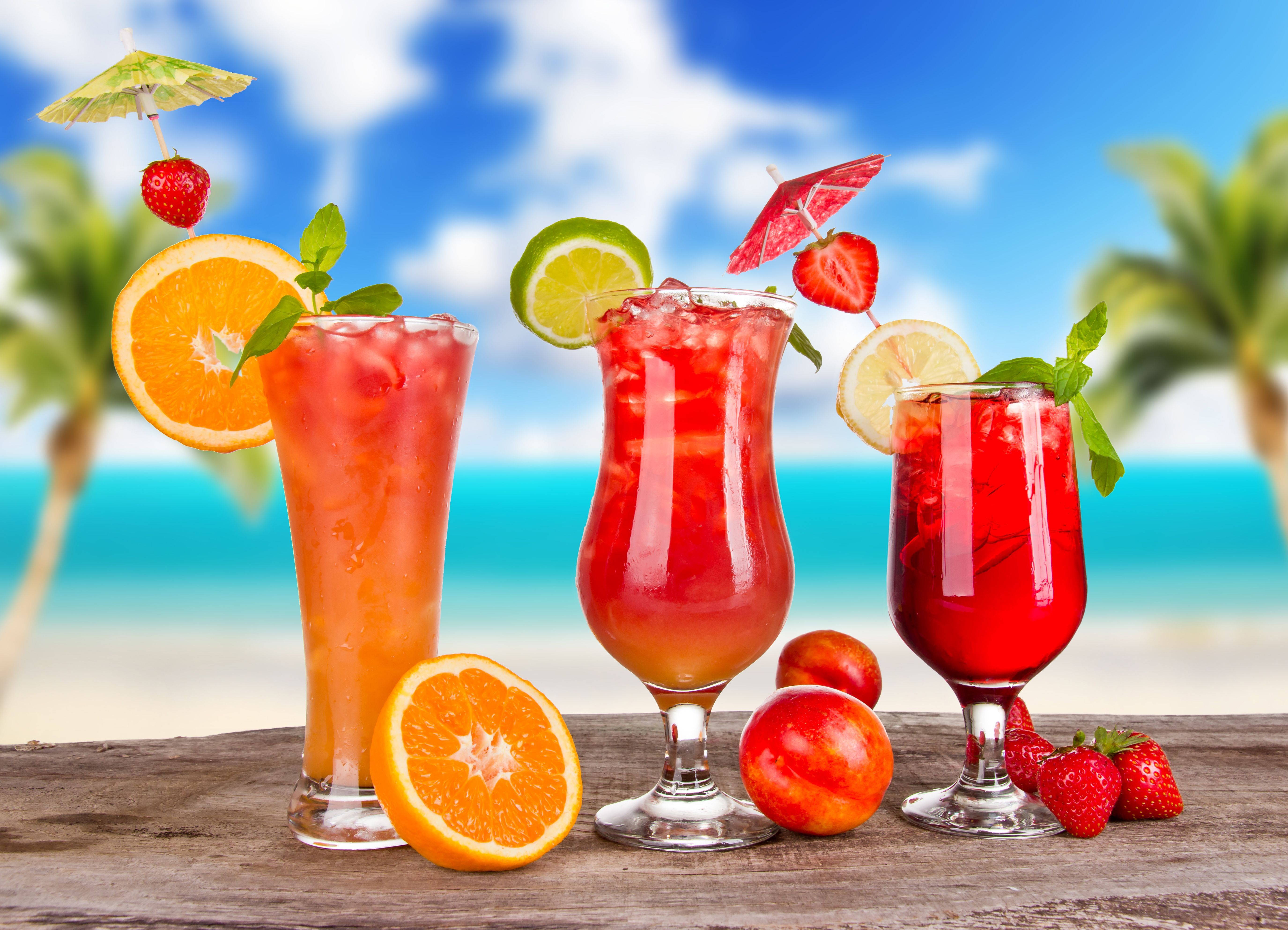Cocktail Fruit Summer Wallpapers Wallpaper Cave