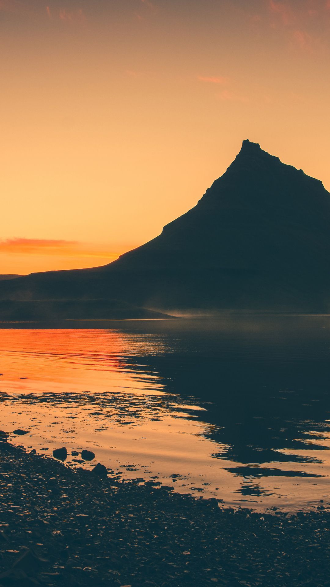 Mountain Clouds Beach Reflection Wallpapers - Wallpaper Cave