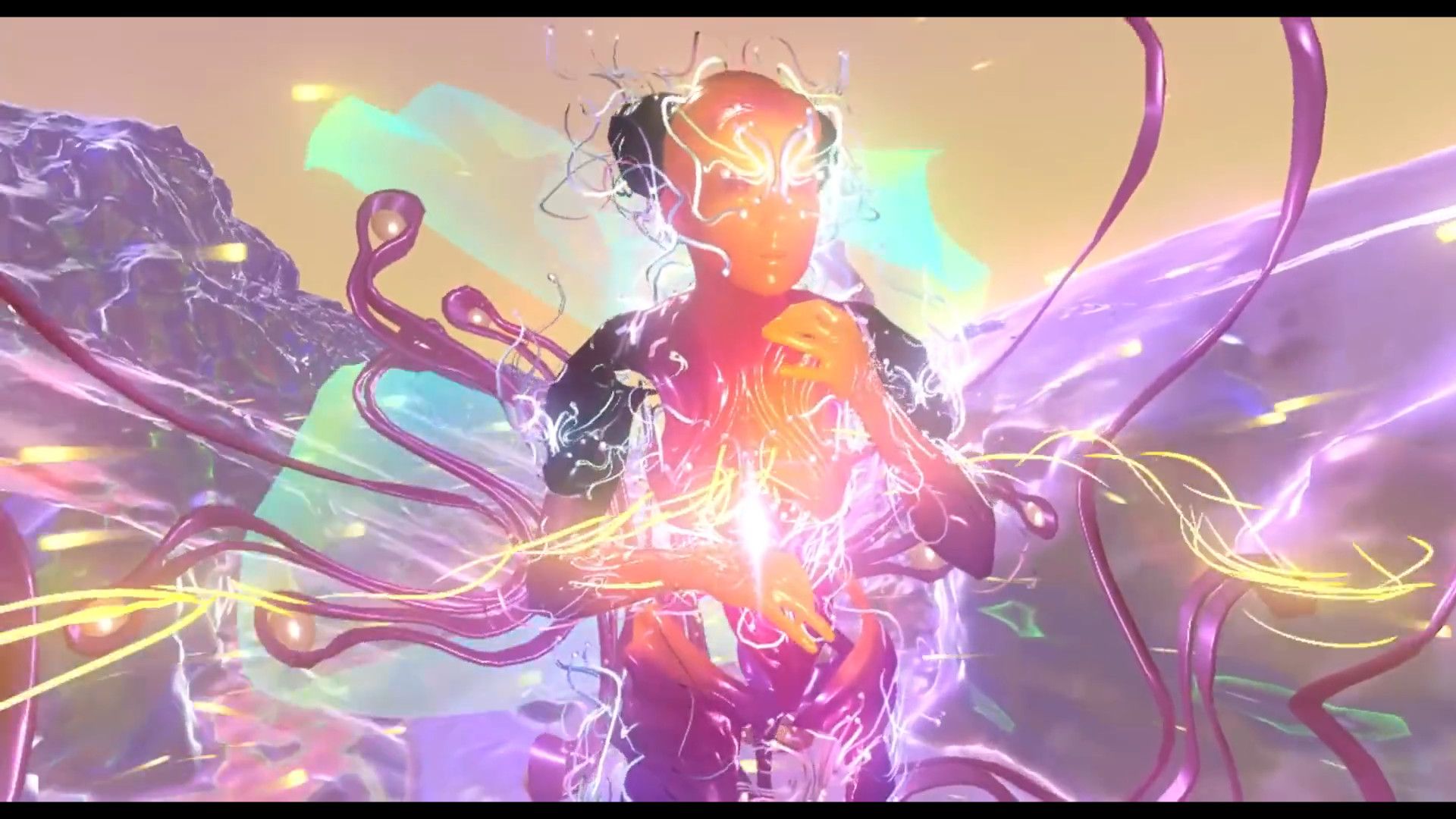 Neon Synth Anime Character Designs Wallpapers - Wallpaper Cave