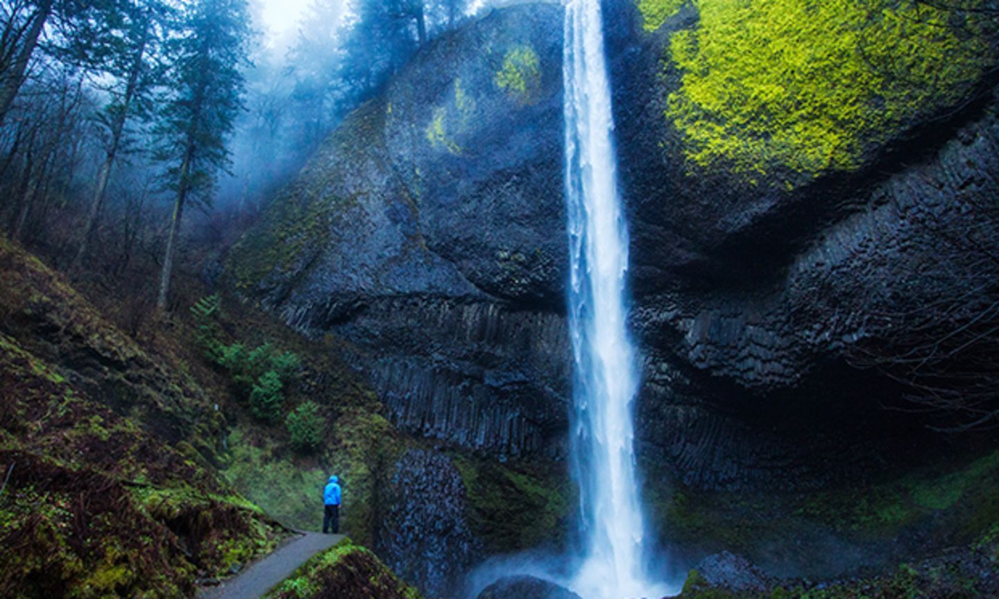 Elowah Falls Oregon Columbia River Gorge Wallpapers - Wallpaper Cave