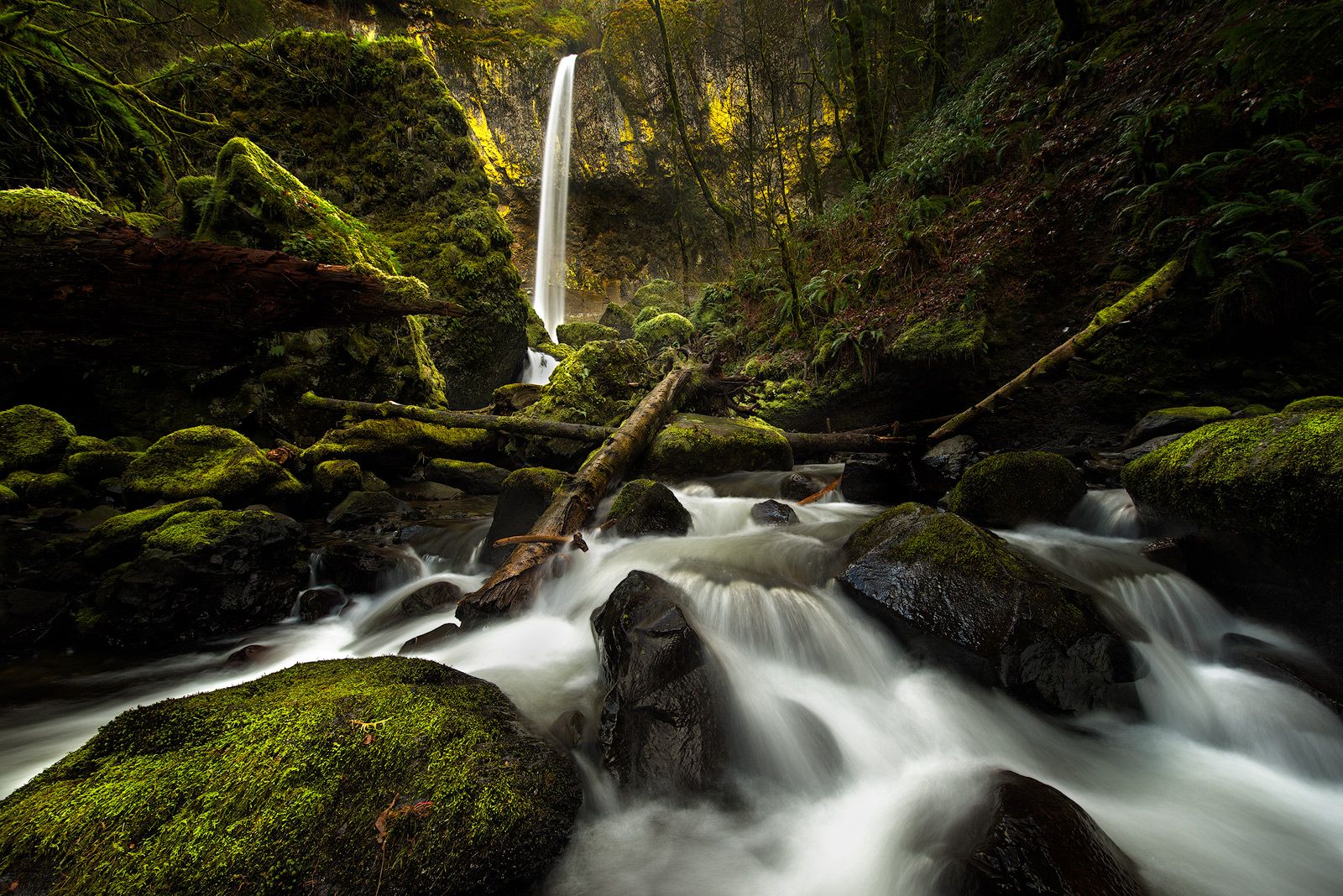 Elowah Falls Oregon Columbia River Gorge Wallpapers - Wallpaper Cave