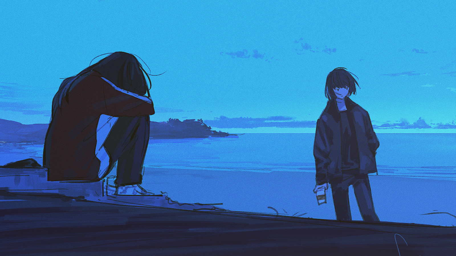 Calm Depressed Anime Pics Wallpapers - Wallpaper Cave