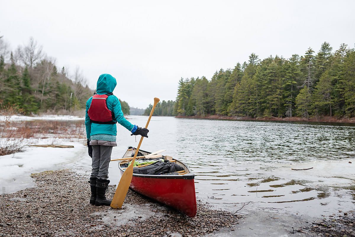 Canoe In Spring Wallpapers - Wallpaper Cave