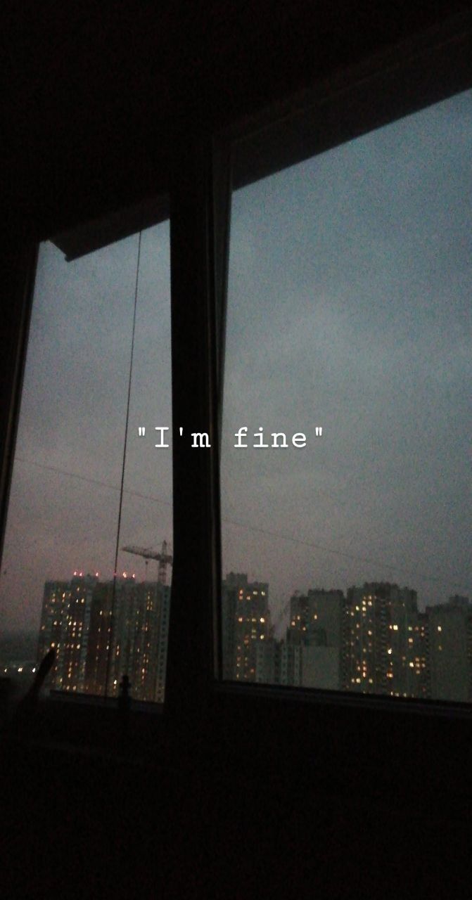 I'm Fine Dark Mobile Wallpapers - Wallpaper Cave