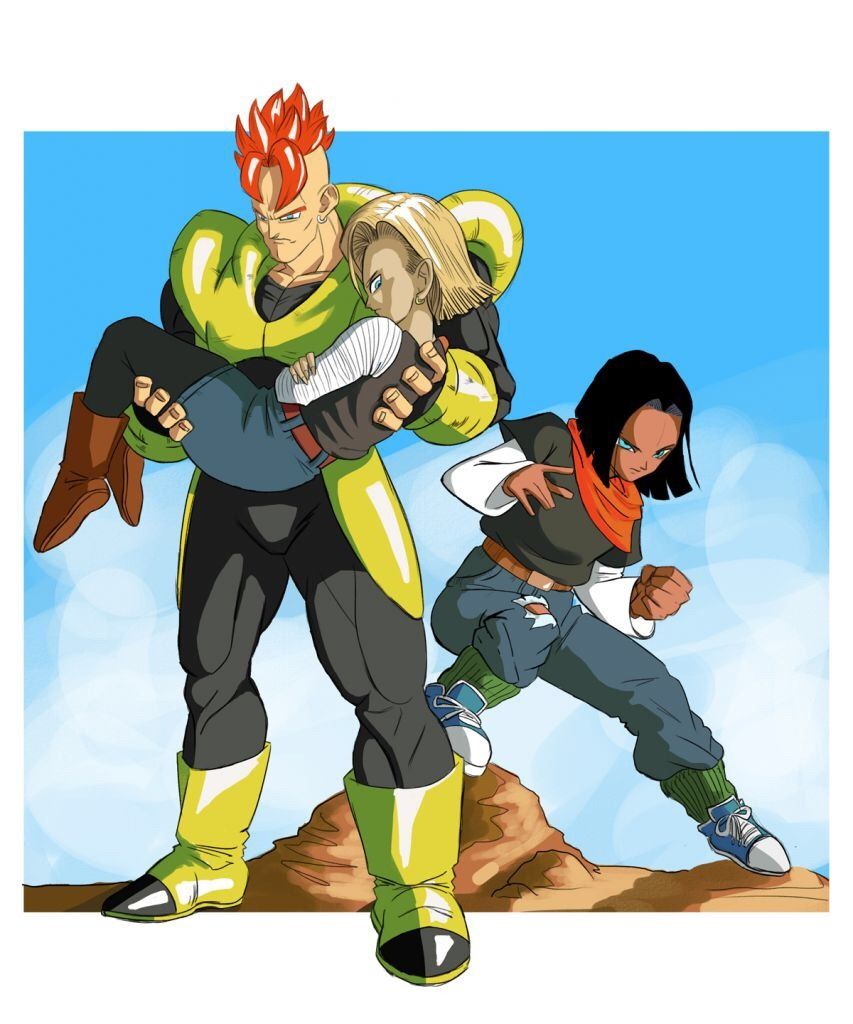 Android 16 And 17 Dragon Ball Wallpapers - Wallpaper Cave