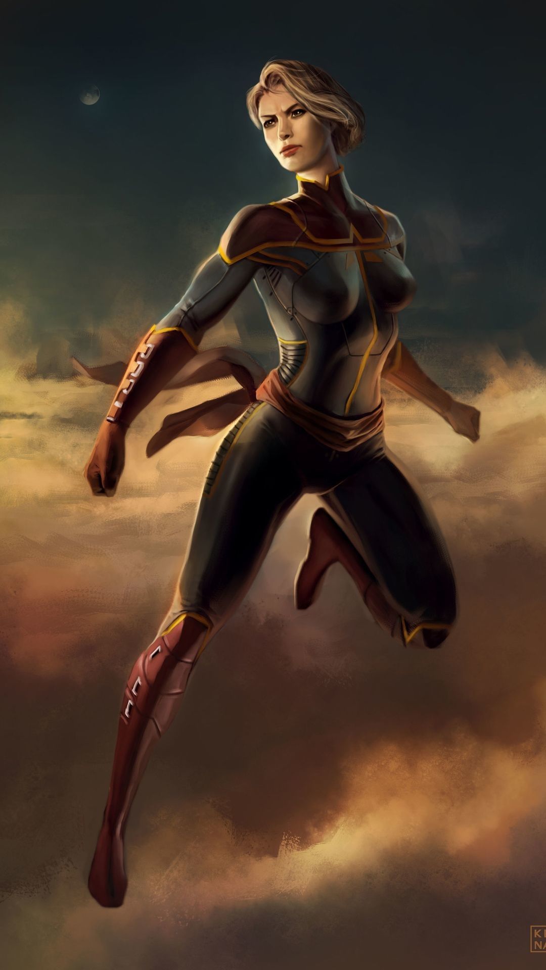 Captain Marvel Anime Wallpapers - Wallpaper Cave