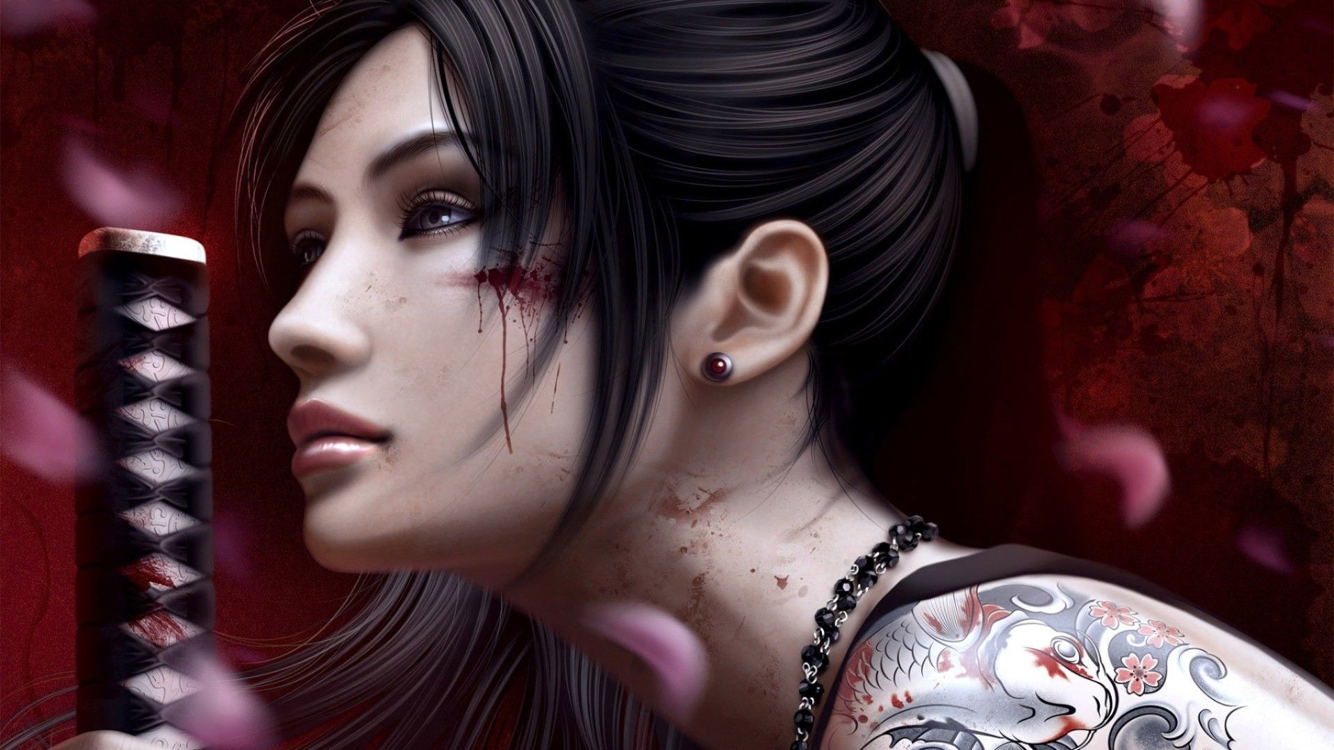 Beautiful Women Samurai Wallpapers - Wallpaper Cave