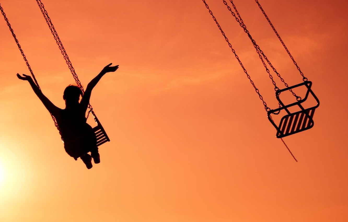 Swing At Sunset Wallpapers - Wallpaper Cave