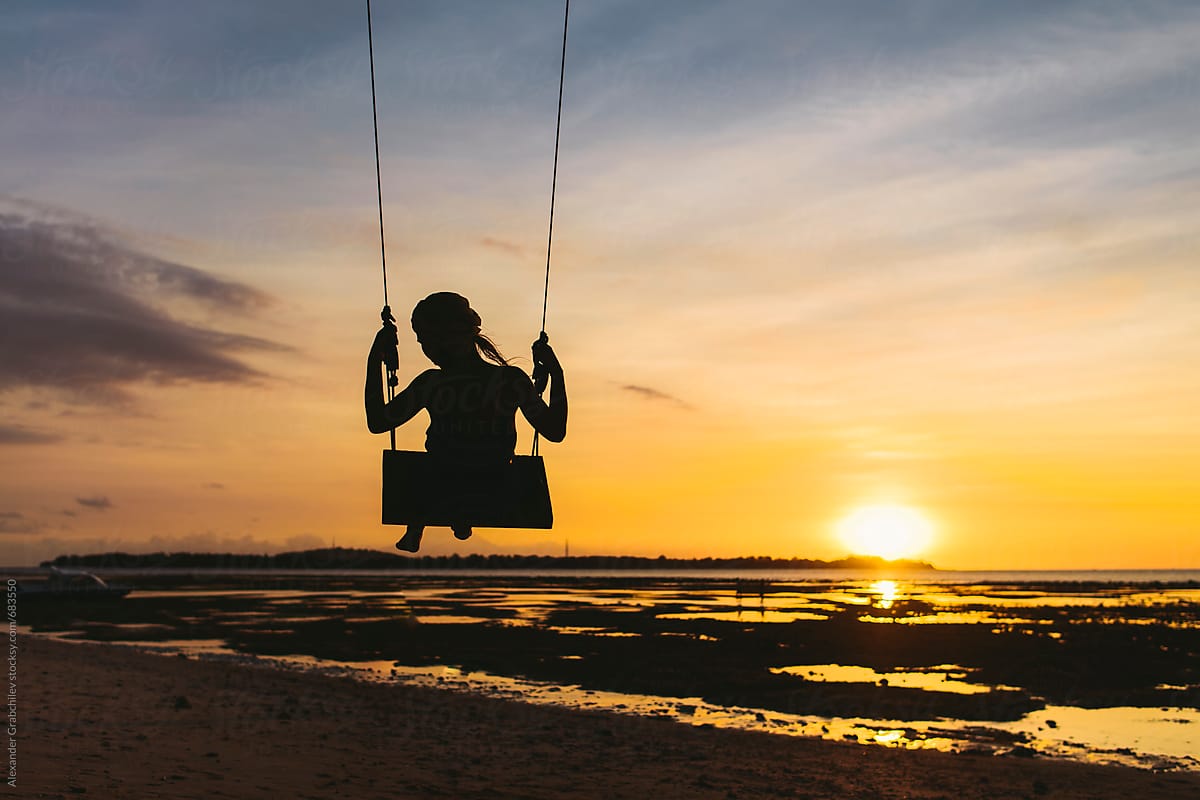 Swing At Sunset Wallpapers - Wallpaper Cave