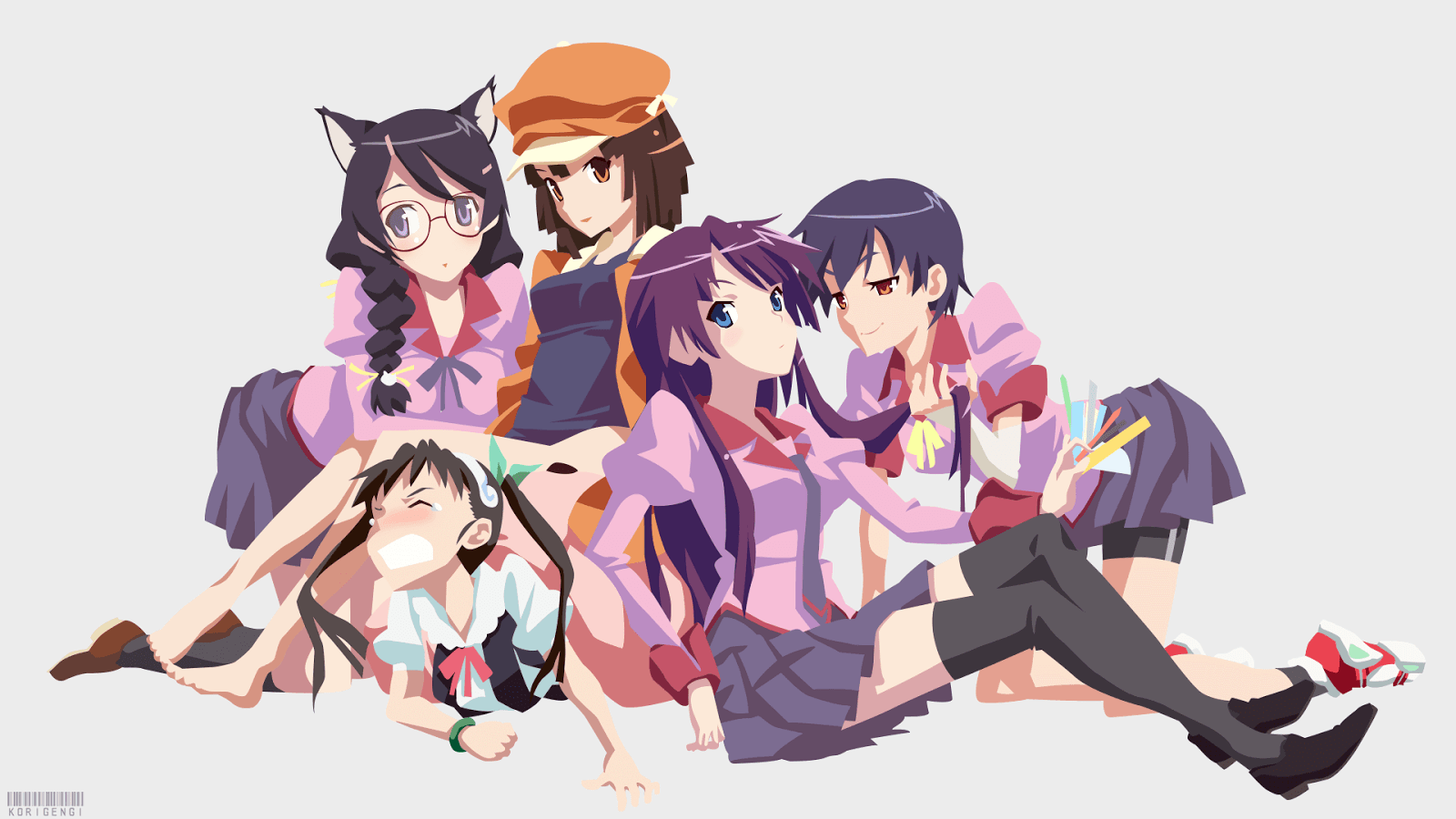 Monogatari Desktop Wallpapers - Wallpaper Cave