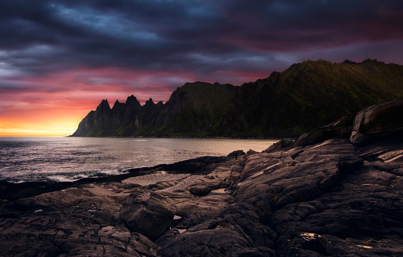 Relief Rocks Coast Clouds HD Wallpapers - Wallpaper Cave