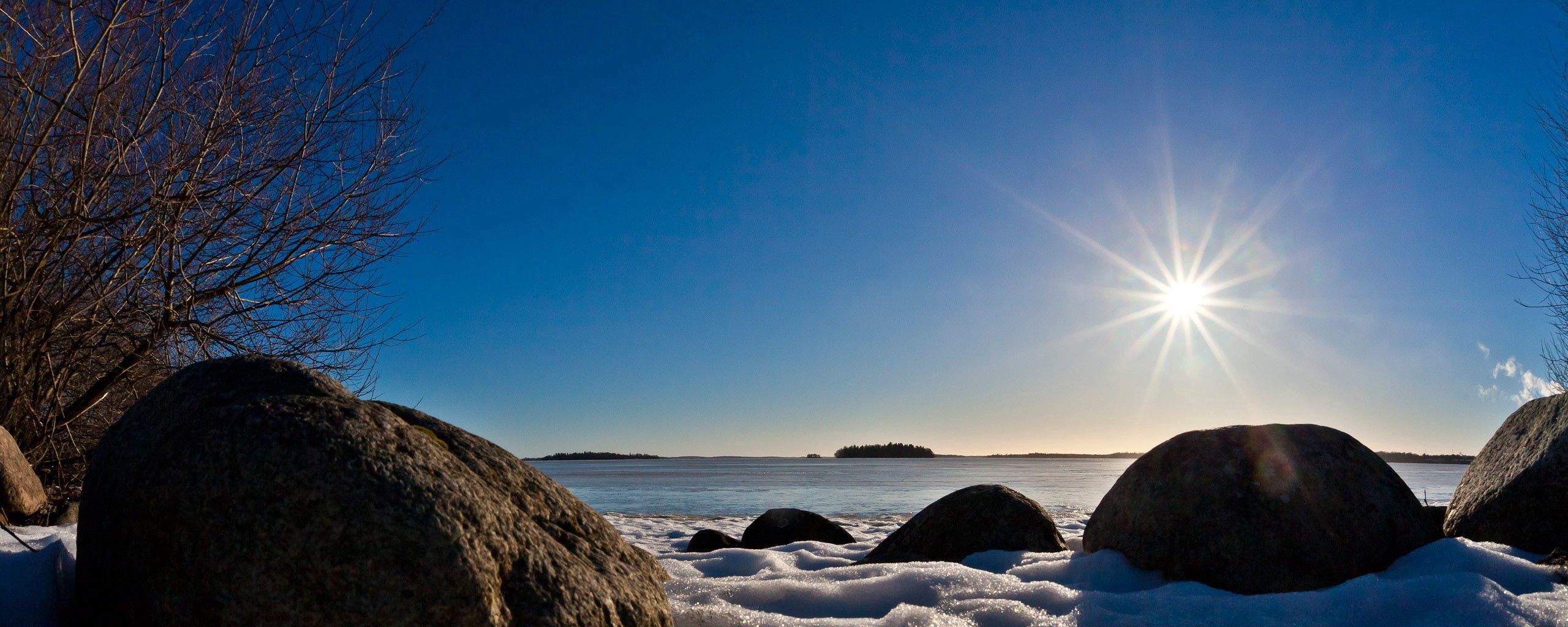 Beach Rocks Snow HD Wallpapers - Wallpaper Cave