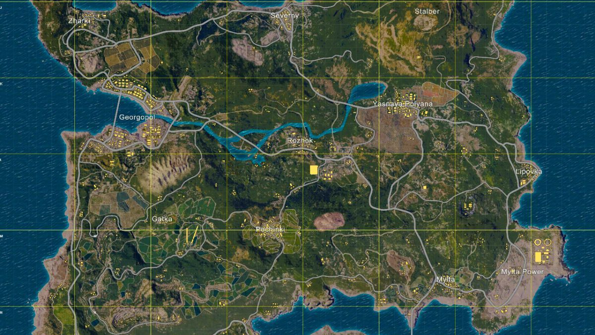 Map Erangel Wallpapers - Wallpaper Cave