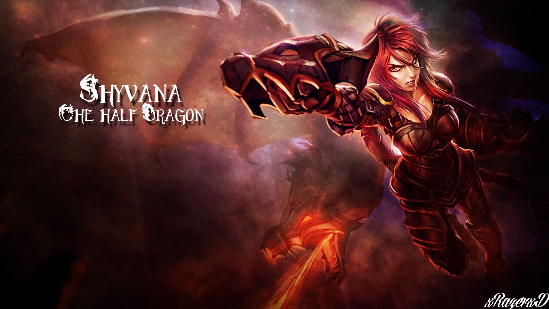 Shyvana Wallpapers - Wallpaper Cave