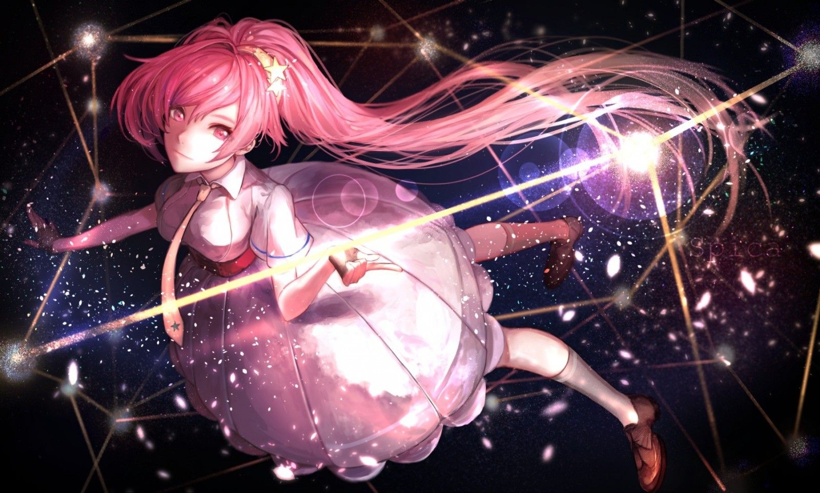 Anime Girl Pink Computer Wallpapers - Wallpaper Cave