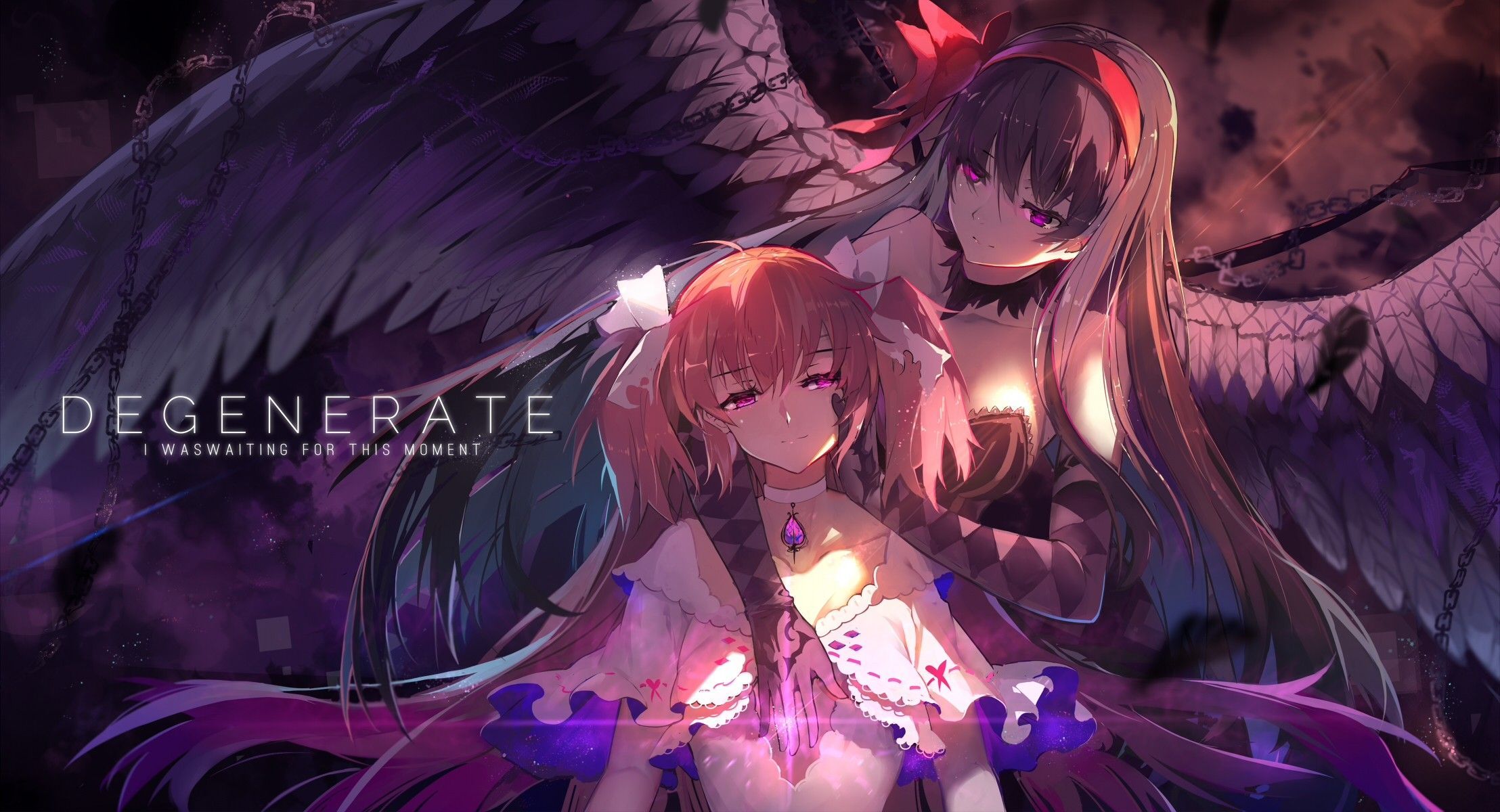 Devil Anime Pink And Purple Wallpapers - Wallpaper Cave