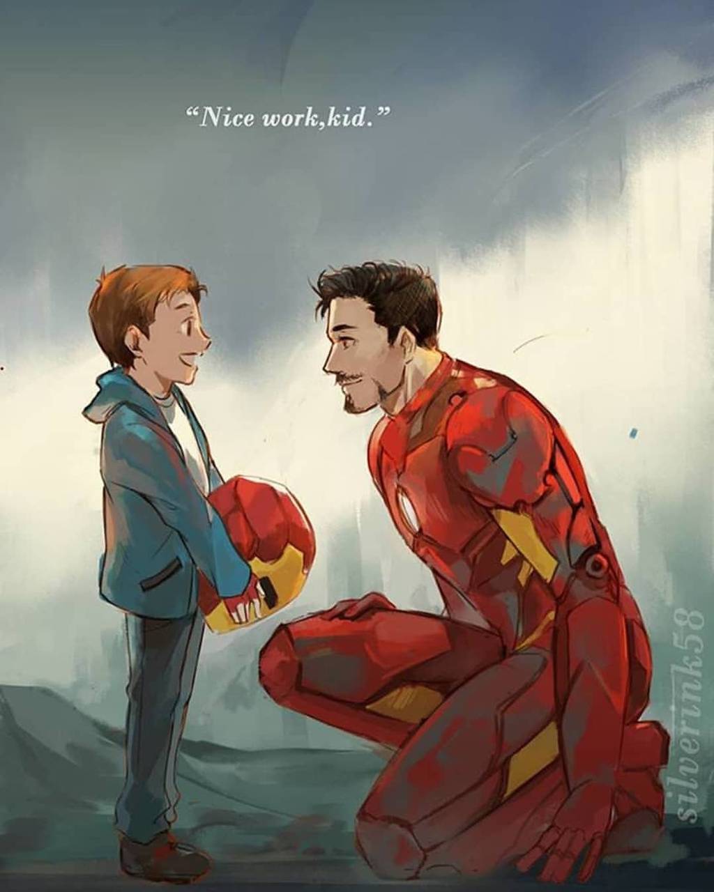 Tony And Peter Wallpapers - Wallpaper Cave