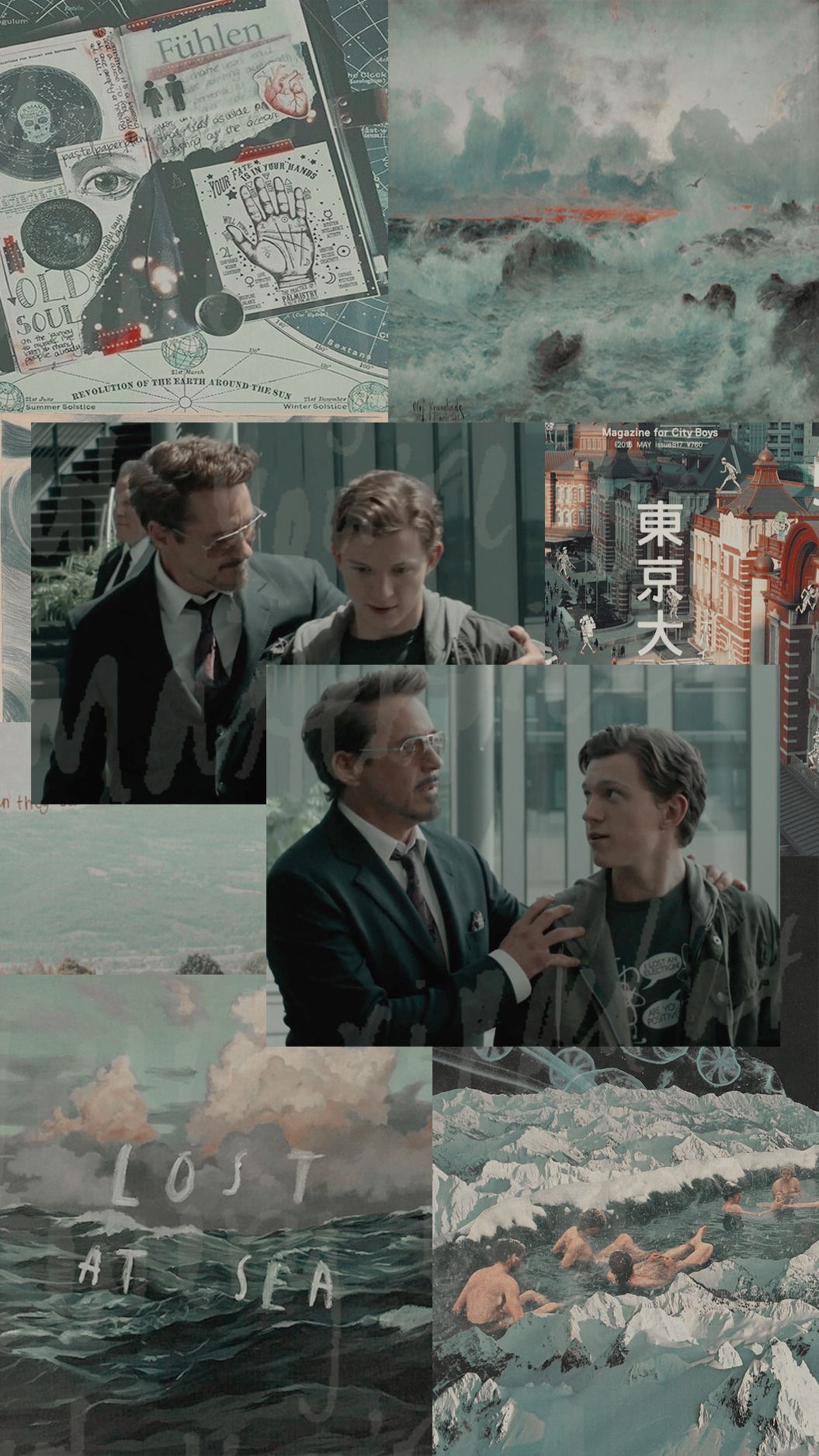 Tony And Peter Wallpapers - Wallpaper Cave