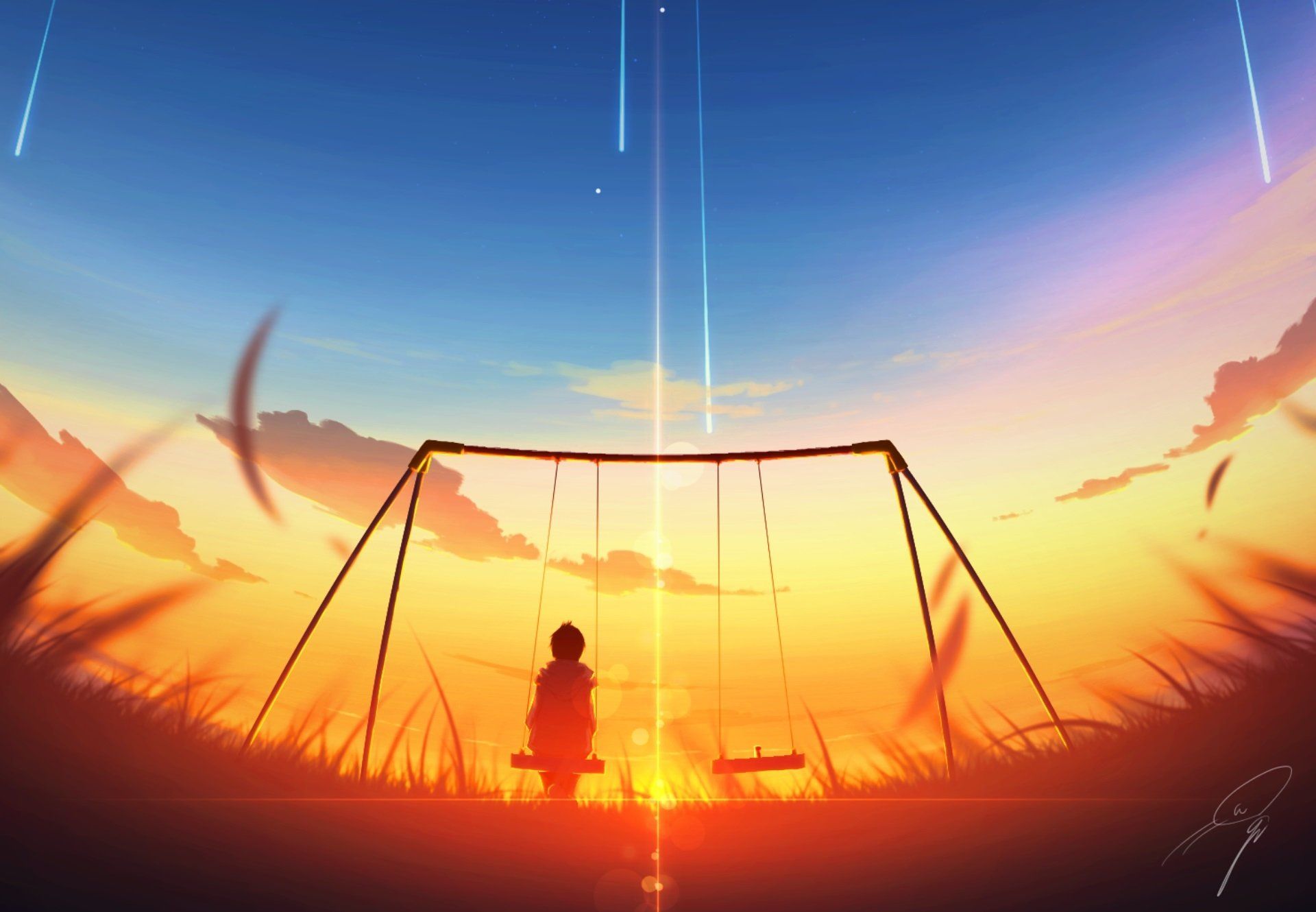 Sunset Swing Wallpapers - Wallpaper Cave