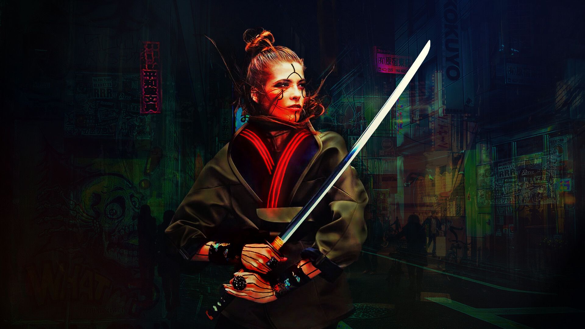 Cyberpunk Dagger Girl Wallpapers - Wallpaper Cave