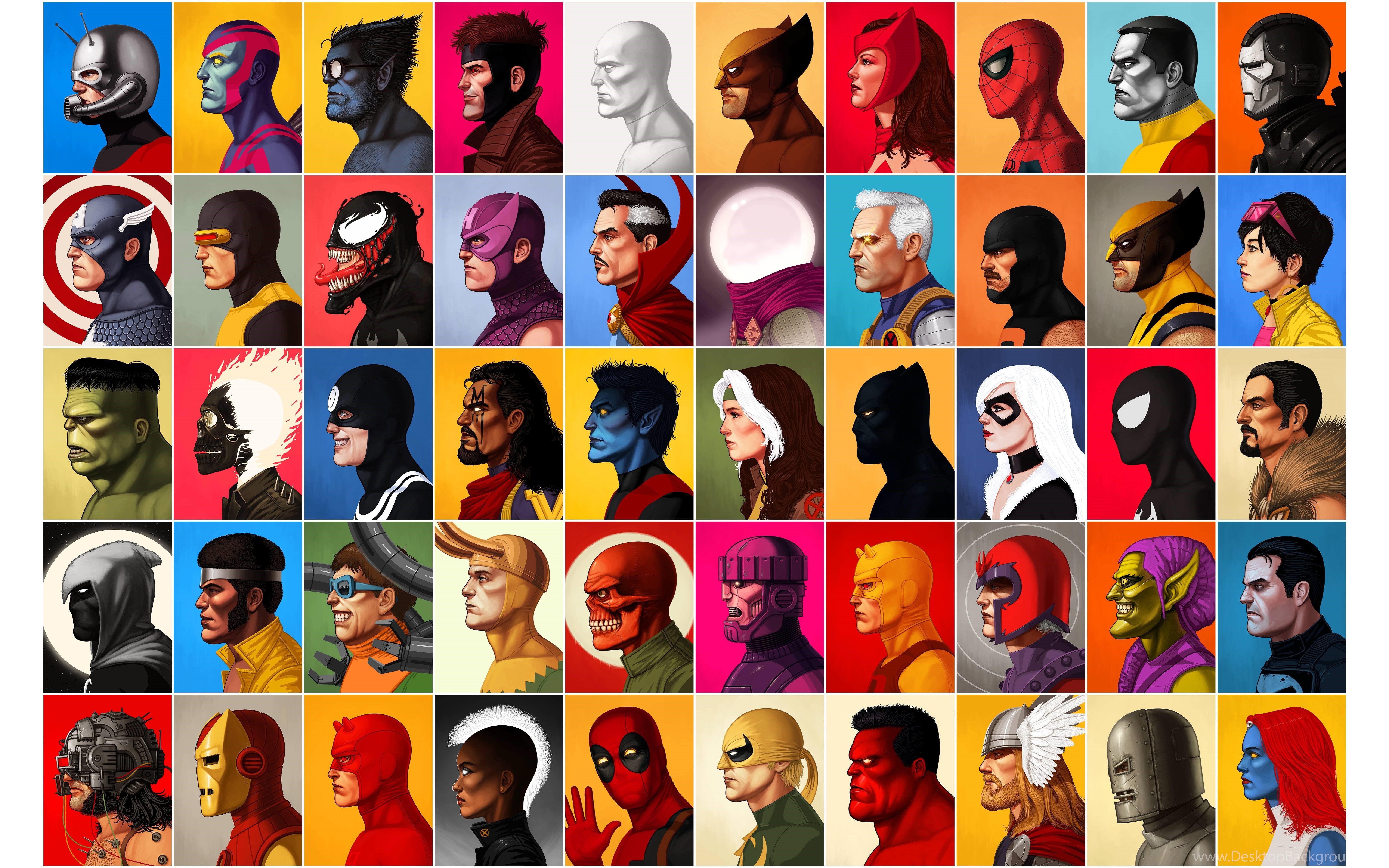 Retro Marvel Cool Wallpapers - Wallpaper Cave