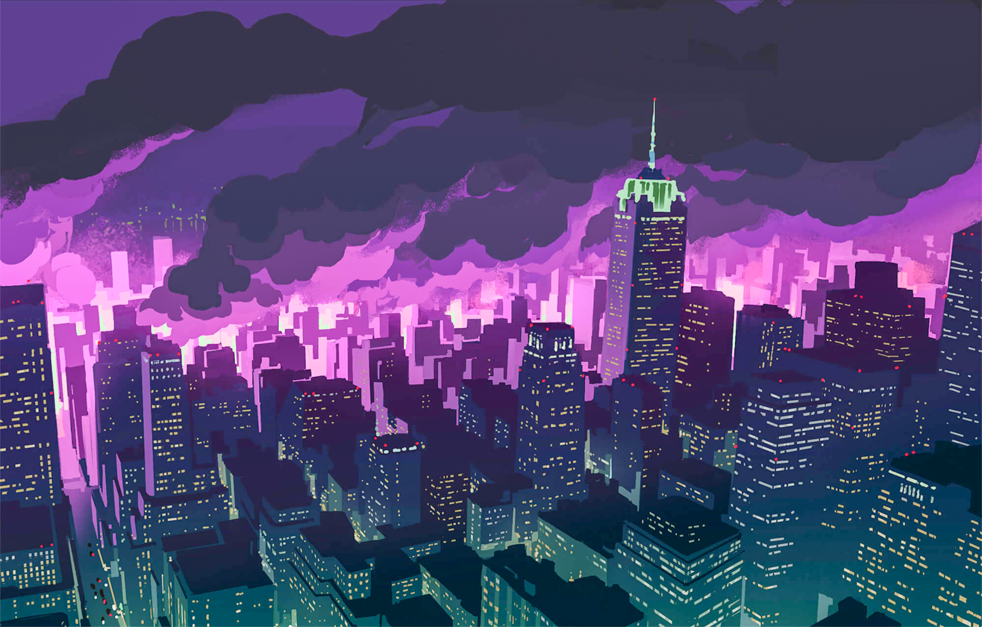 Anime Midnight City Wallpapers - Wallpaper Cave