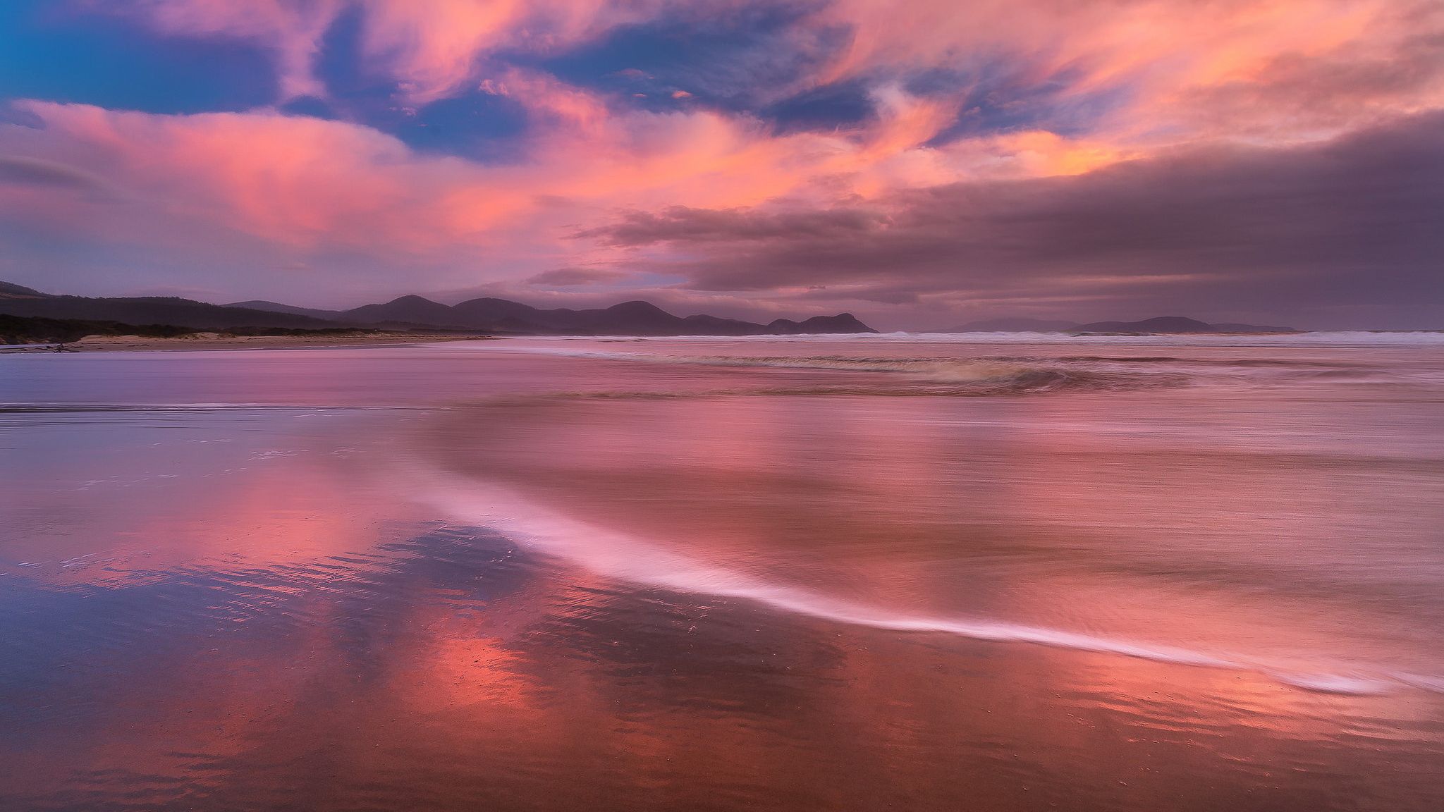 Pink Beach Desktop Wallpapers - Wallpaper Cave