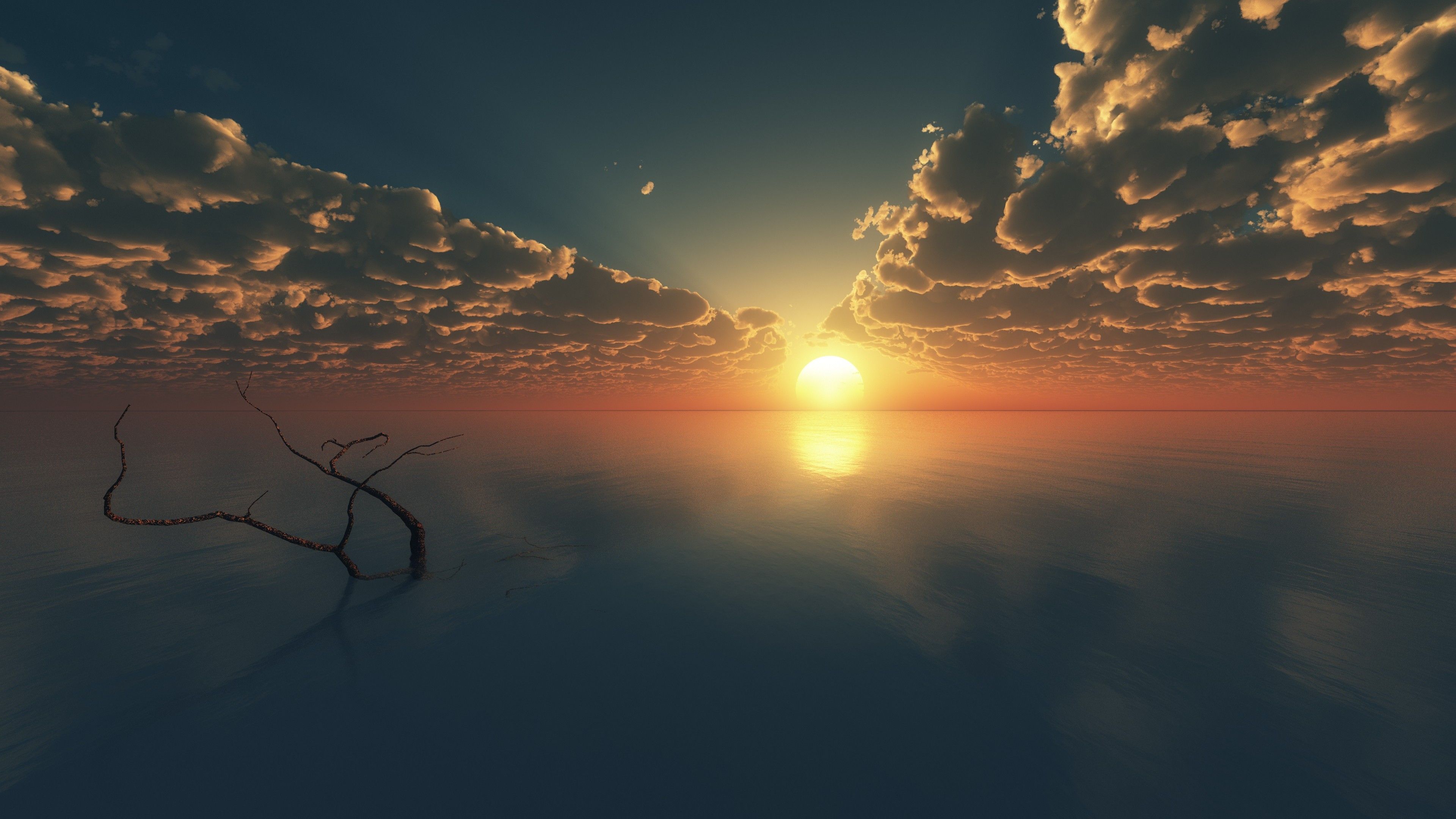 Earth Ocean Sunset HD Wallpapers - Wallpaper Cave