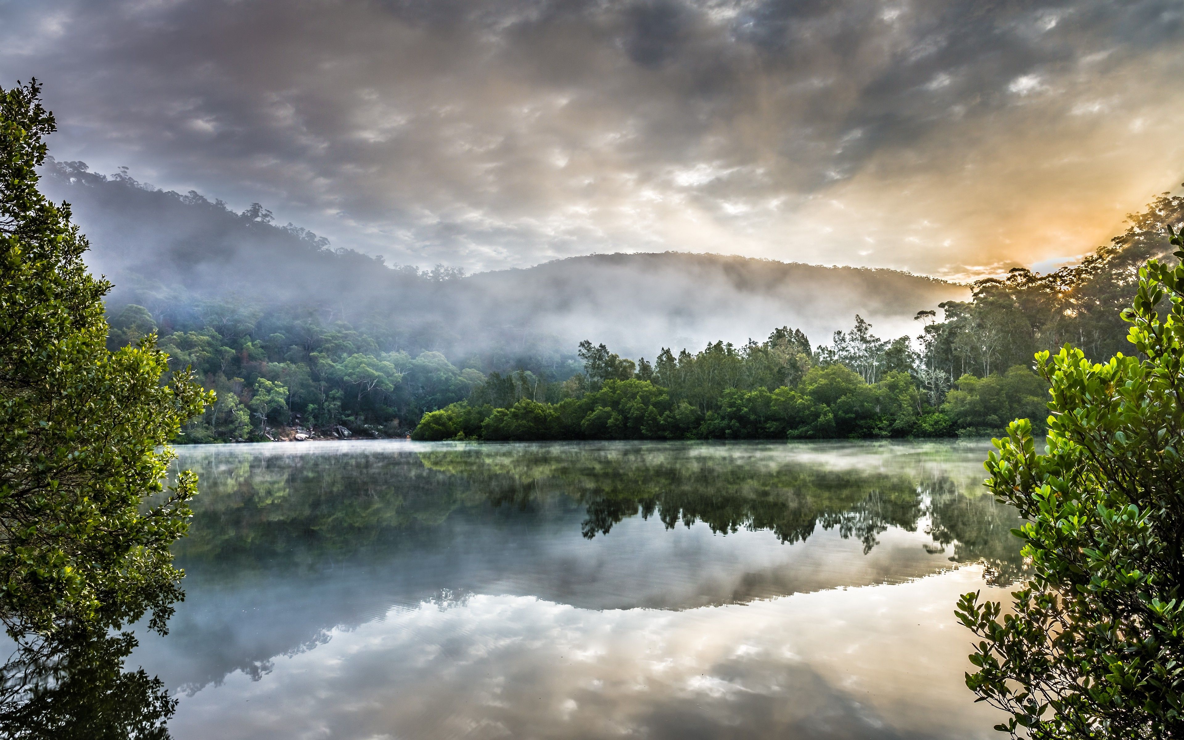 Trees Clouds Water HD Wallpapers - Wallpaper Cave