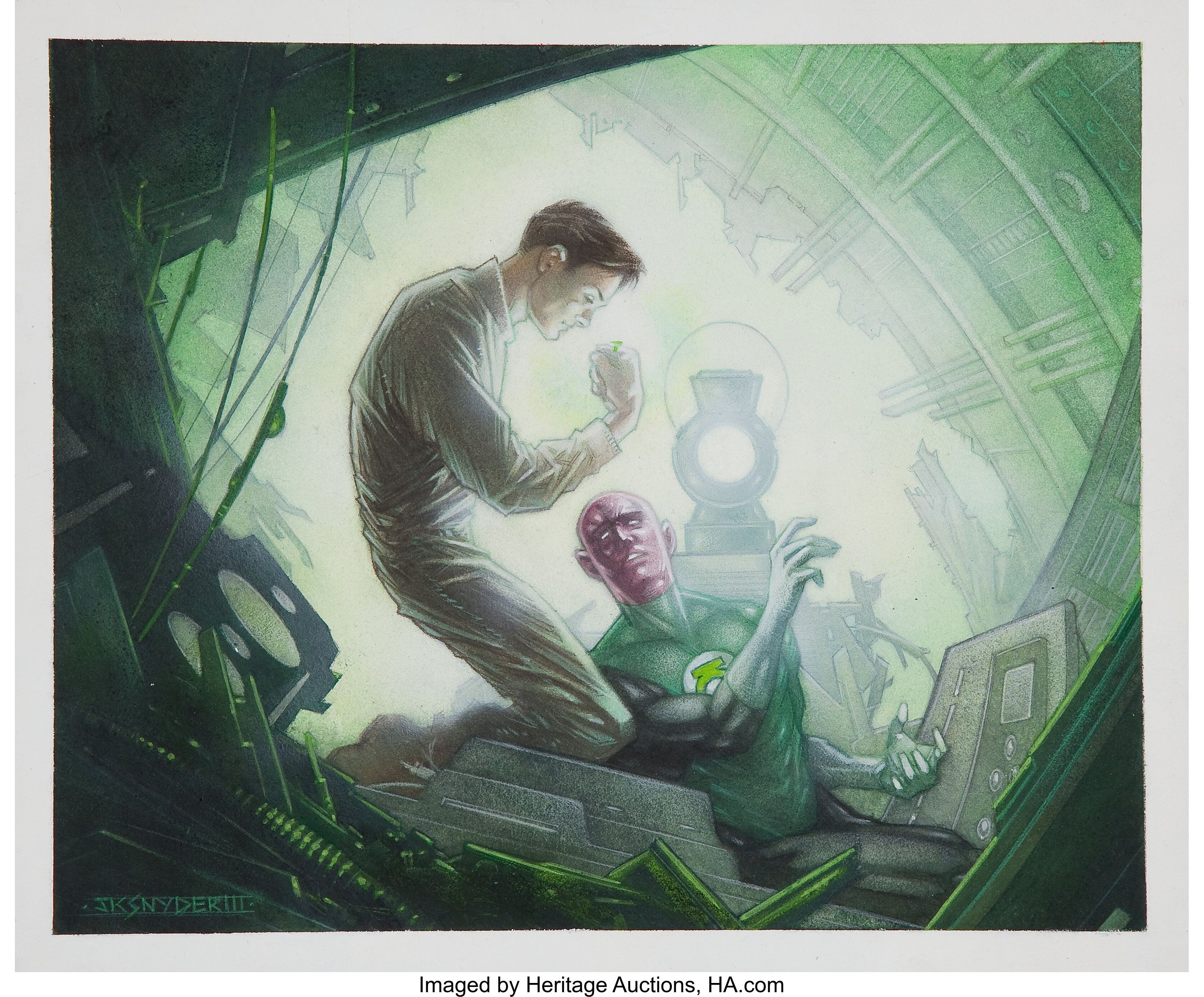 Green Lantern Abin Sur Wallpapers - Wallpaper Cave