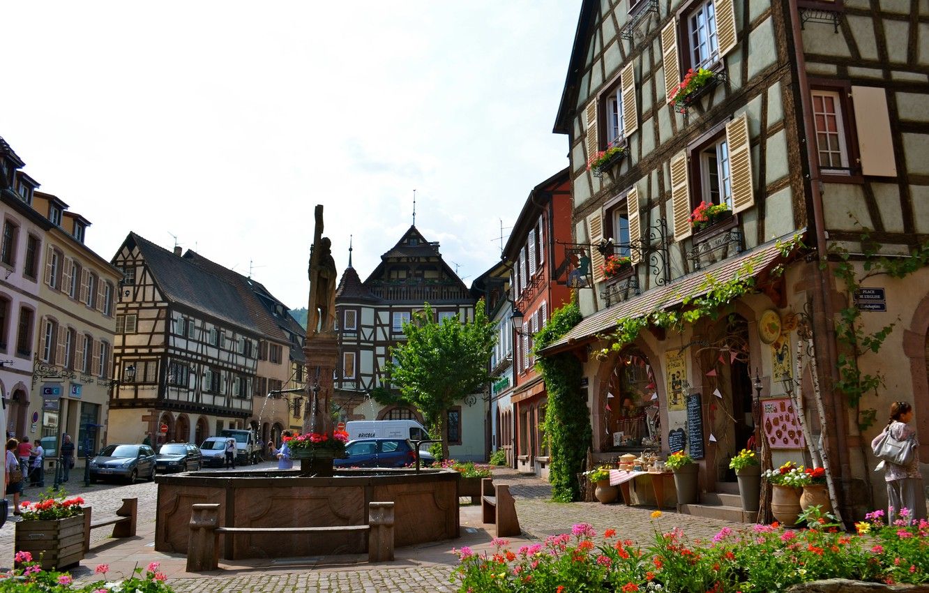 Beautiful Village View Wallpapers - Wallpaper Cave