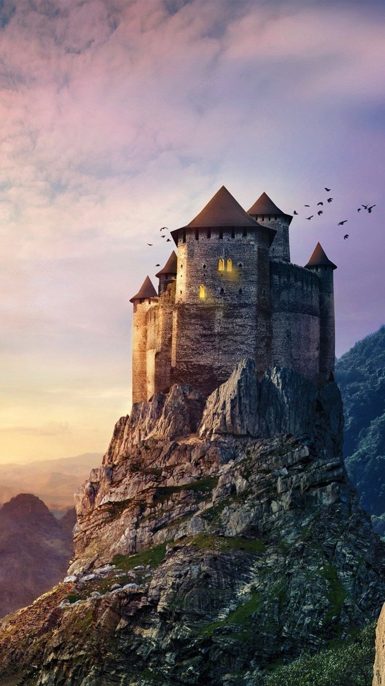 Castle At Sunset Wallpapers - Wallpaper Cave