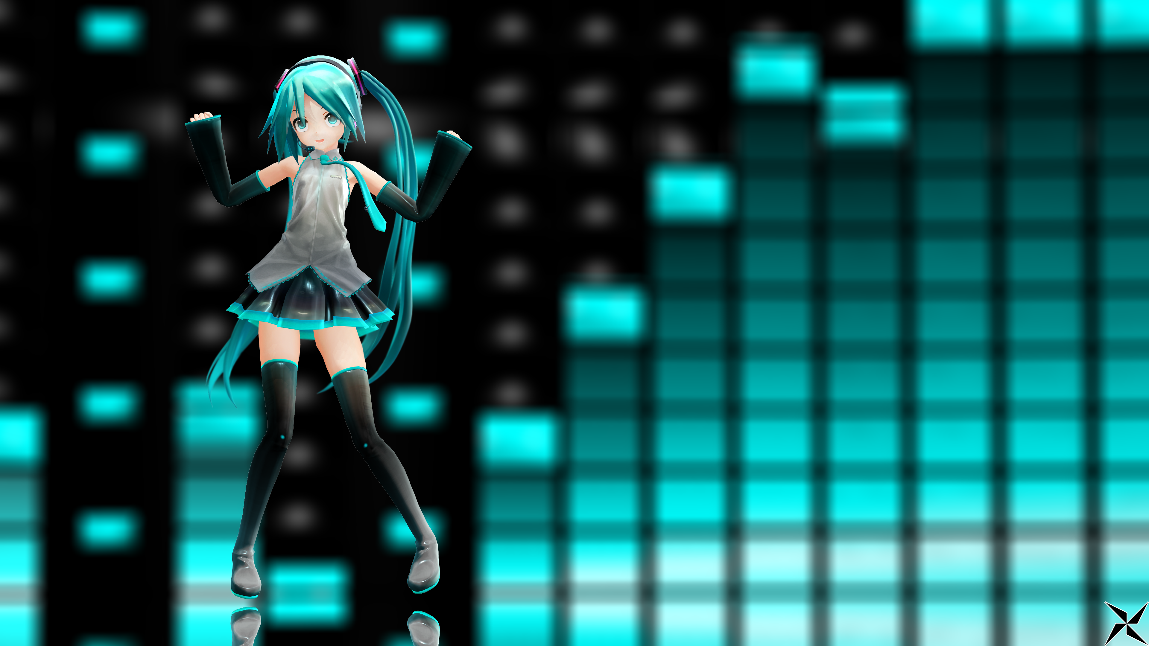 MikuMikuDance Wallpapers - Wallpaper Cave