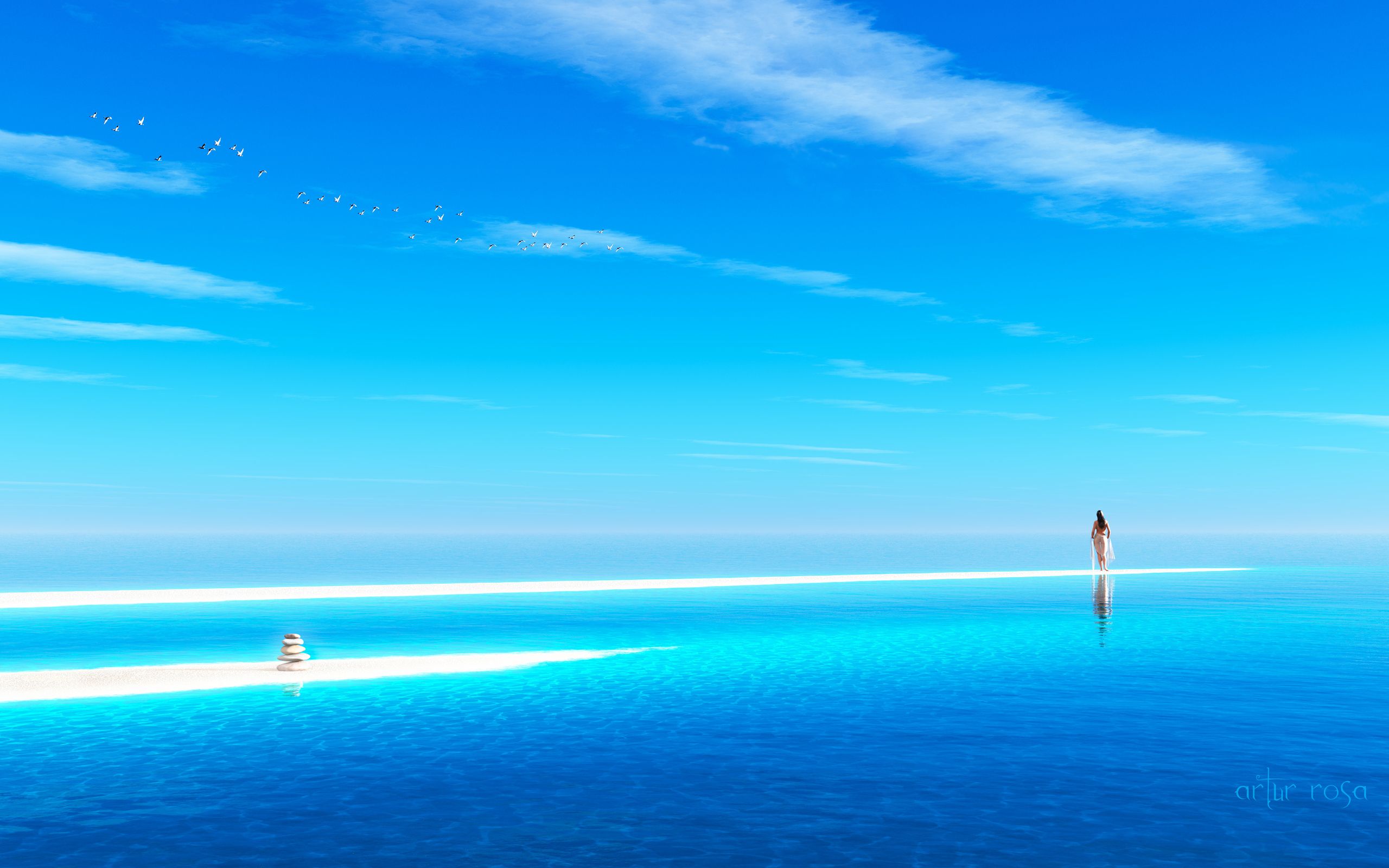 Ocean Anime Wallpapers - Wallpaper Cave