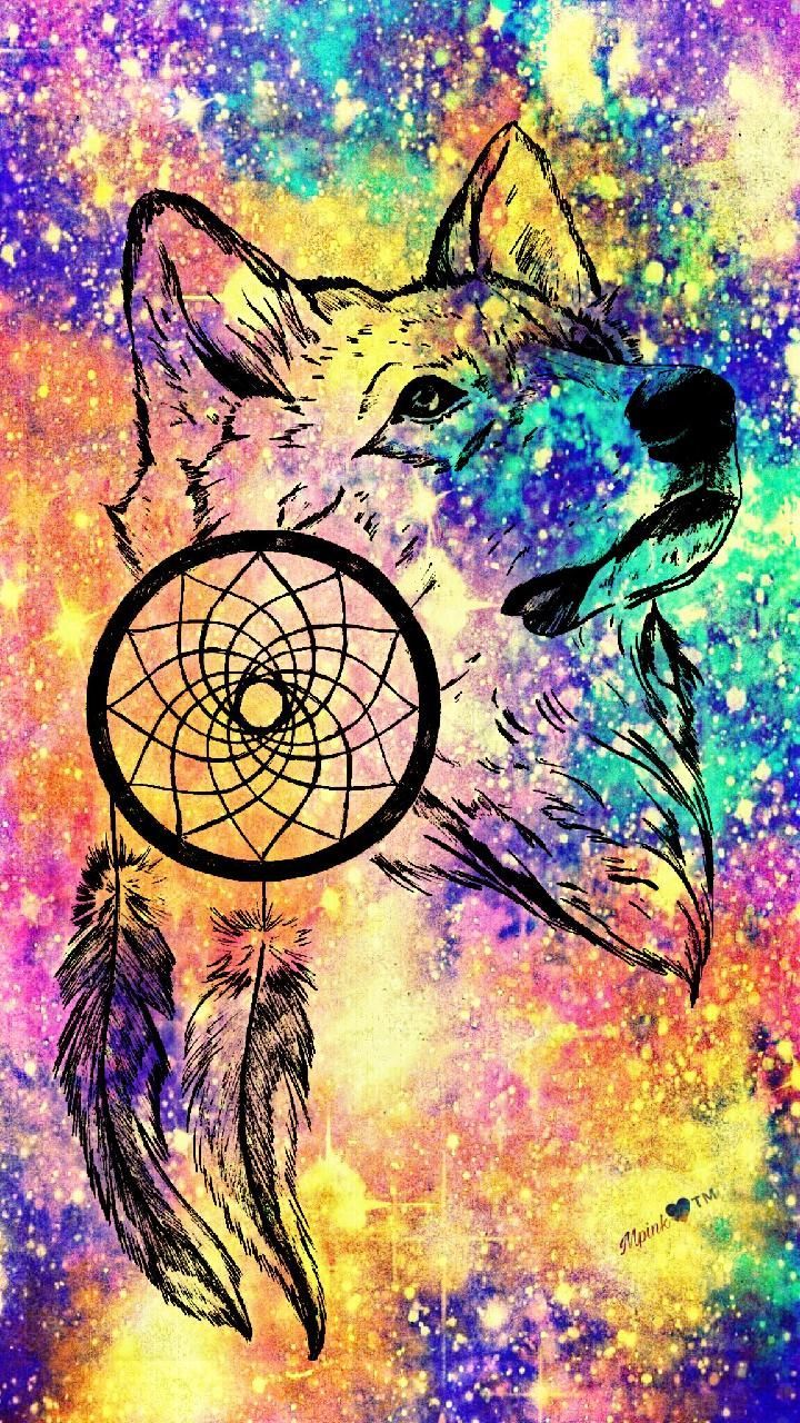 Rainbow Wolf Wallpapers - Wallpaper Cave