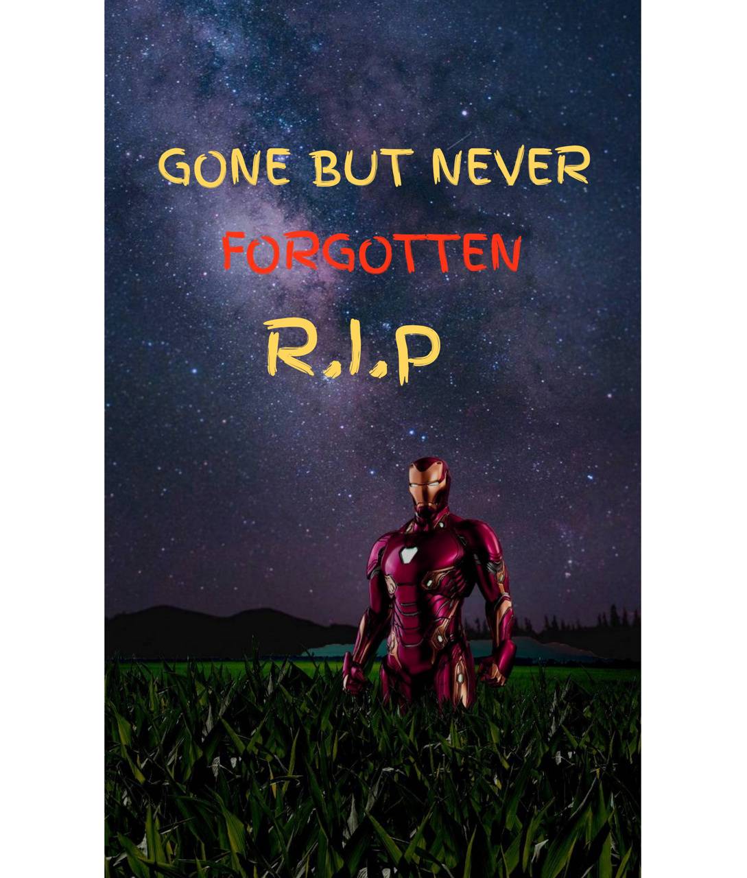 RIP Iron Man Wallpapers - Wallpaper Cave