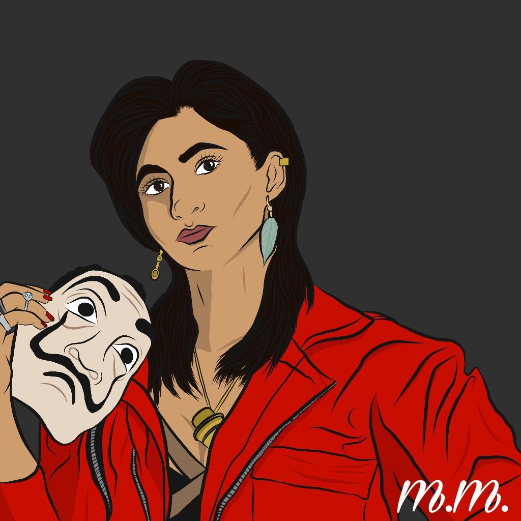 Cool Money Heist Cartoon Wallpapers - Wallpaper Cave