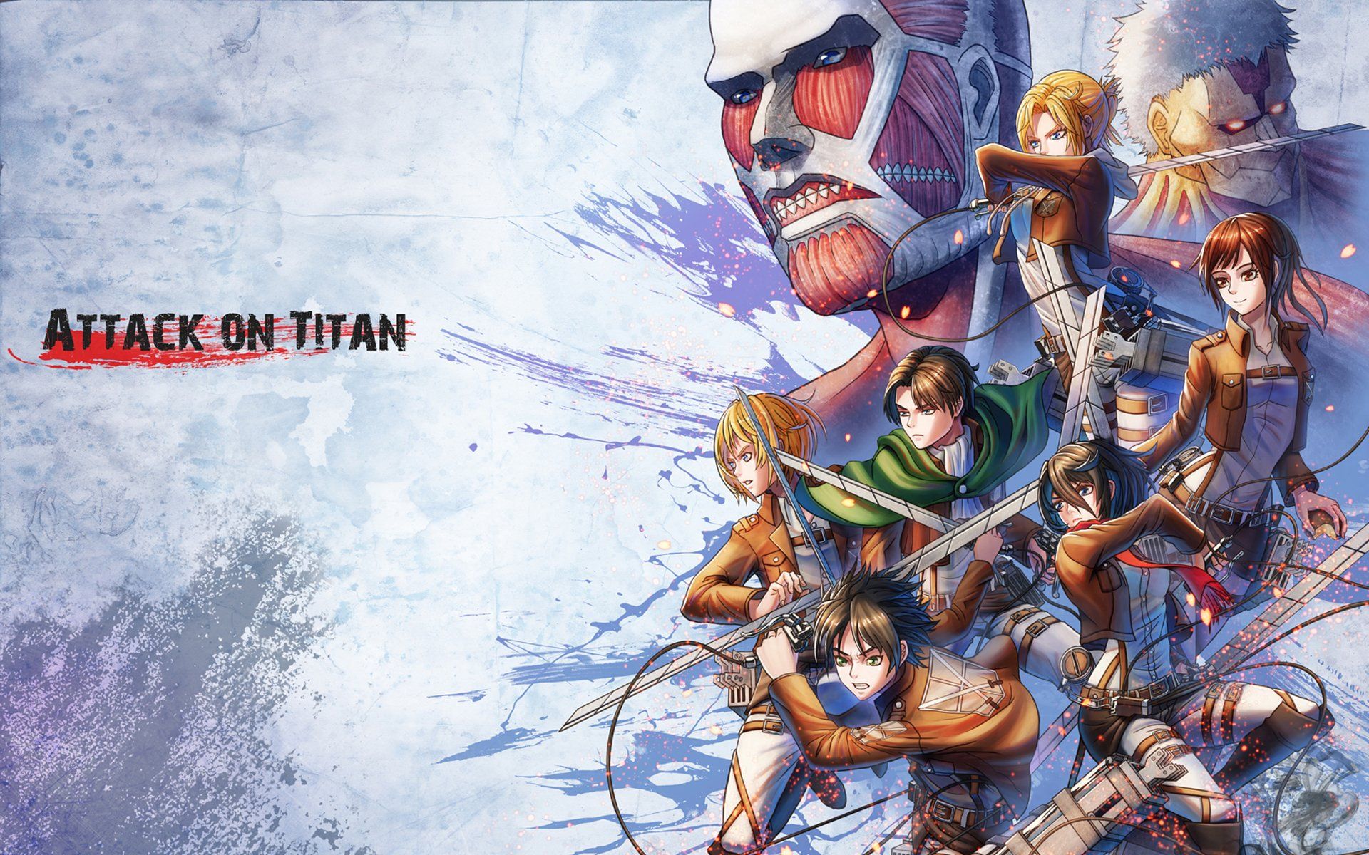 AoT Poster Wallpapers - Wallpaper Cave