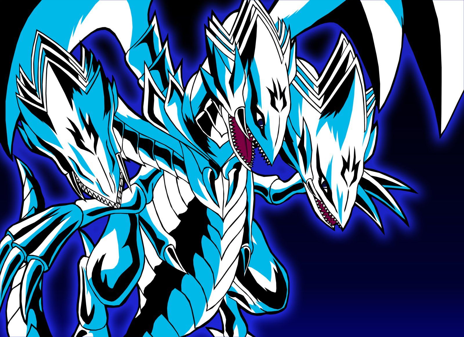 Blue Eyes Dragon Wallpapers - Wallpaper Cave