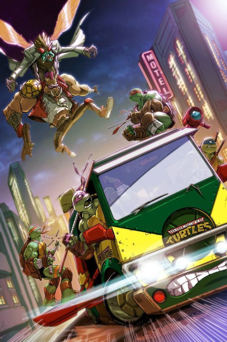 TMNT Vehicles Wallpapers - Wallpaper Cave