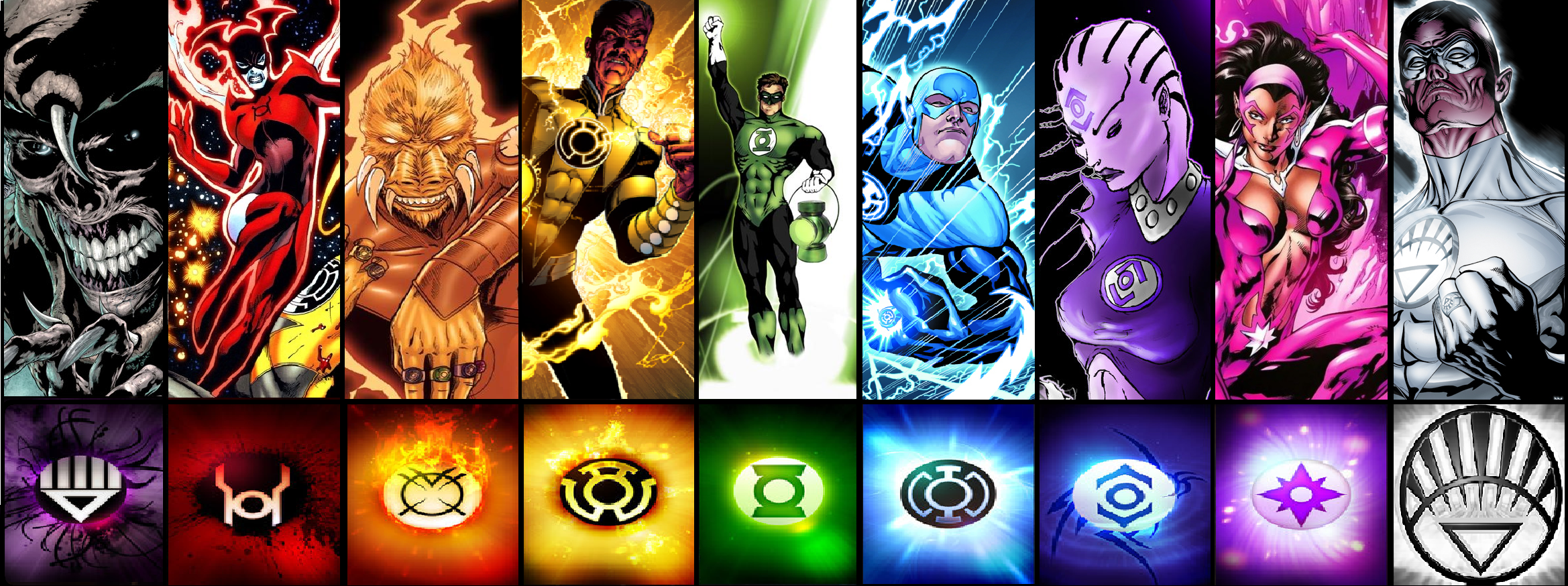 Lantern Corps Power Rings Wallpapers Wallpaper Cave
