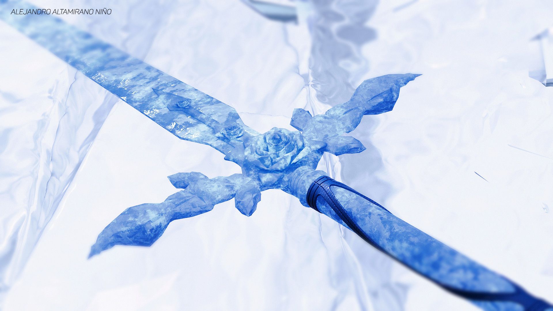 Blue Rose Sword Wallpapers - Wallpaper Cave