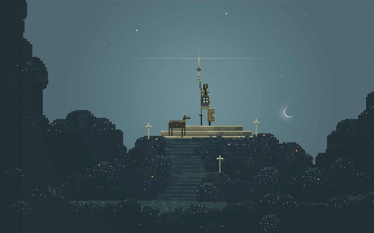 Superbrothers: Sword & Sworcery EP Wallpapers - Wallpaper Cave